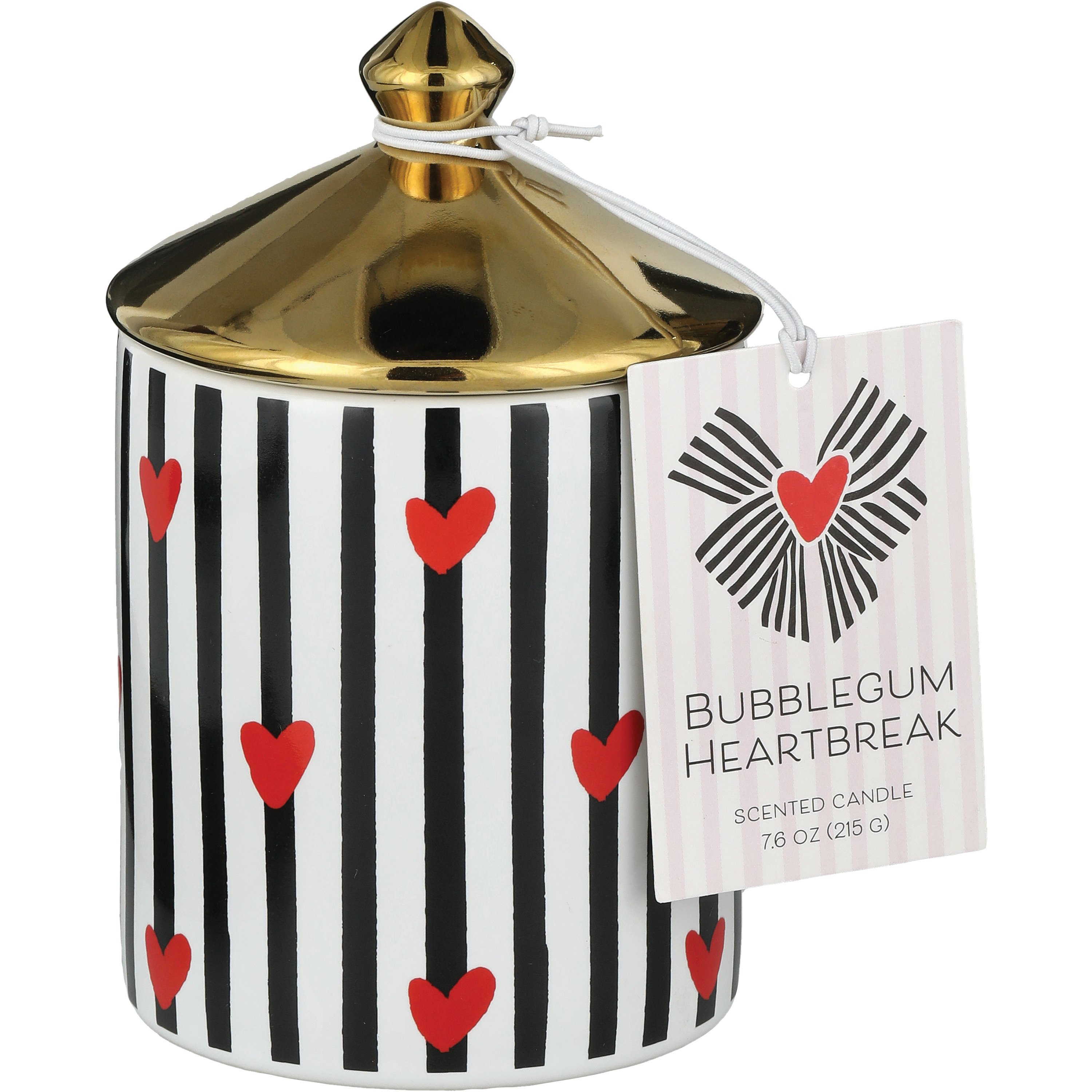 Destination Holiday Bubblegum Heartbreak Scented Striped Valentine's ...