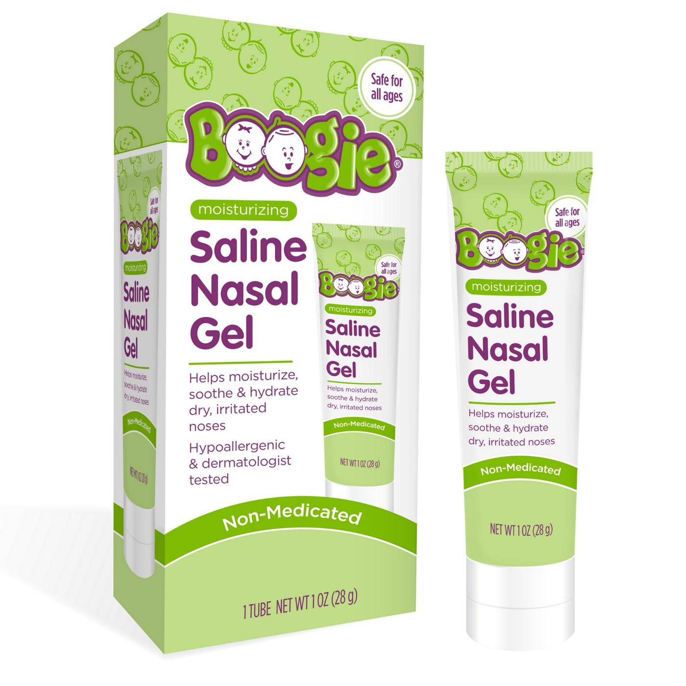 Boogie Children's Moisturizing Saline Nasal Gel - Shop Sinus & allergy ...