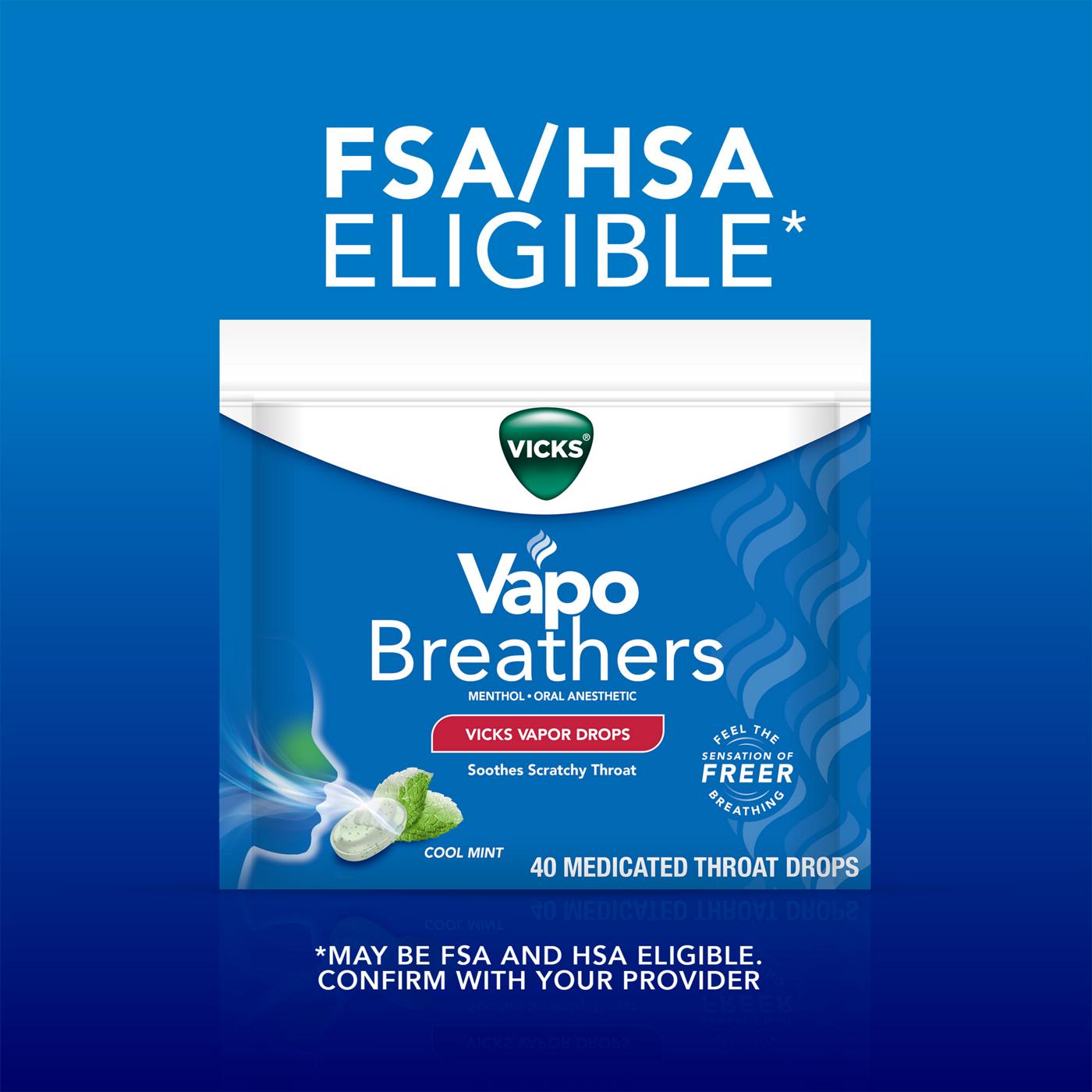 Vicks VapoBreathers, Vapor Drops for Scratchy & Sore Throats from ...