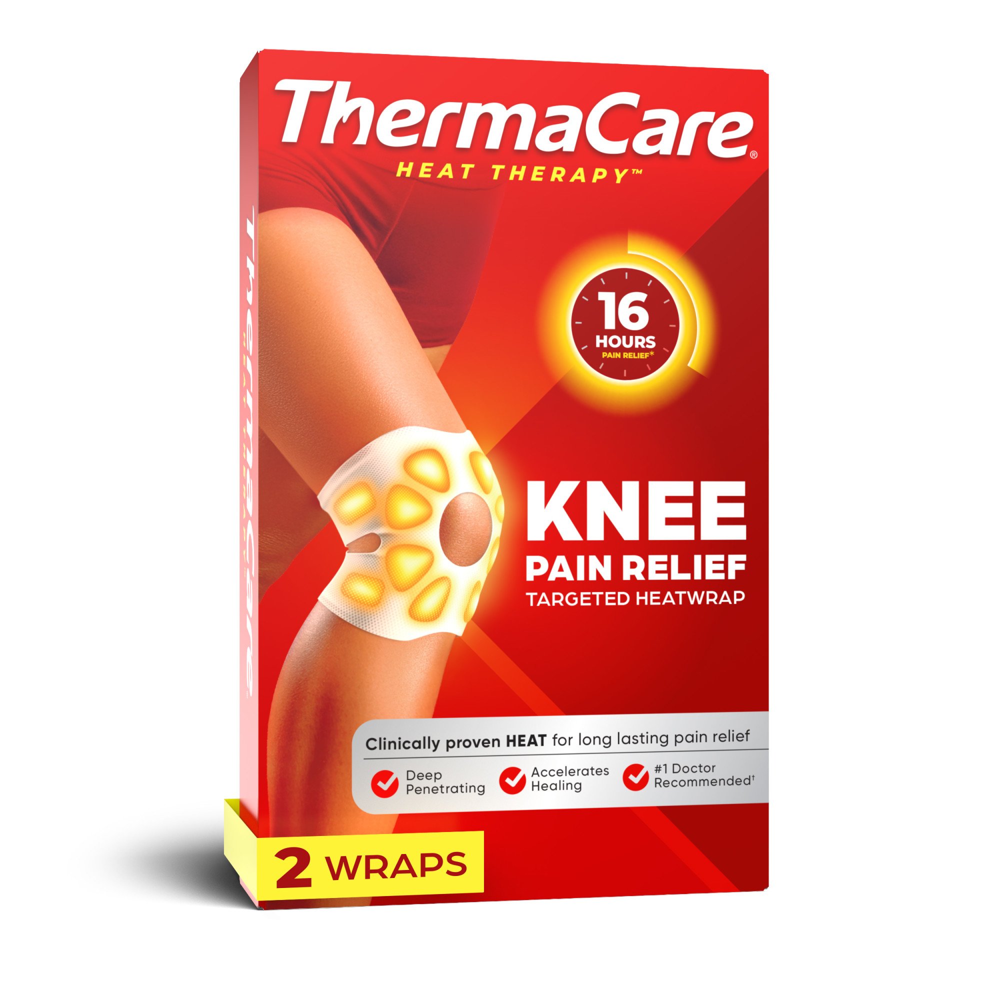 ThermaCare Heat Therapy Knee Pain Relief Wraps - Shop Muscle & joint ...