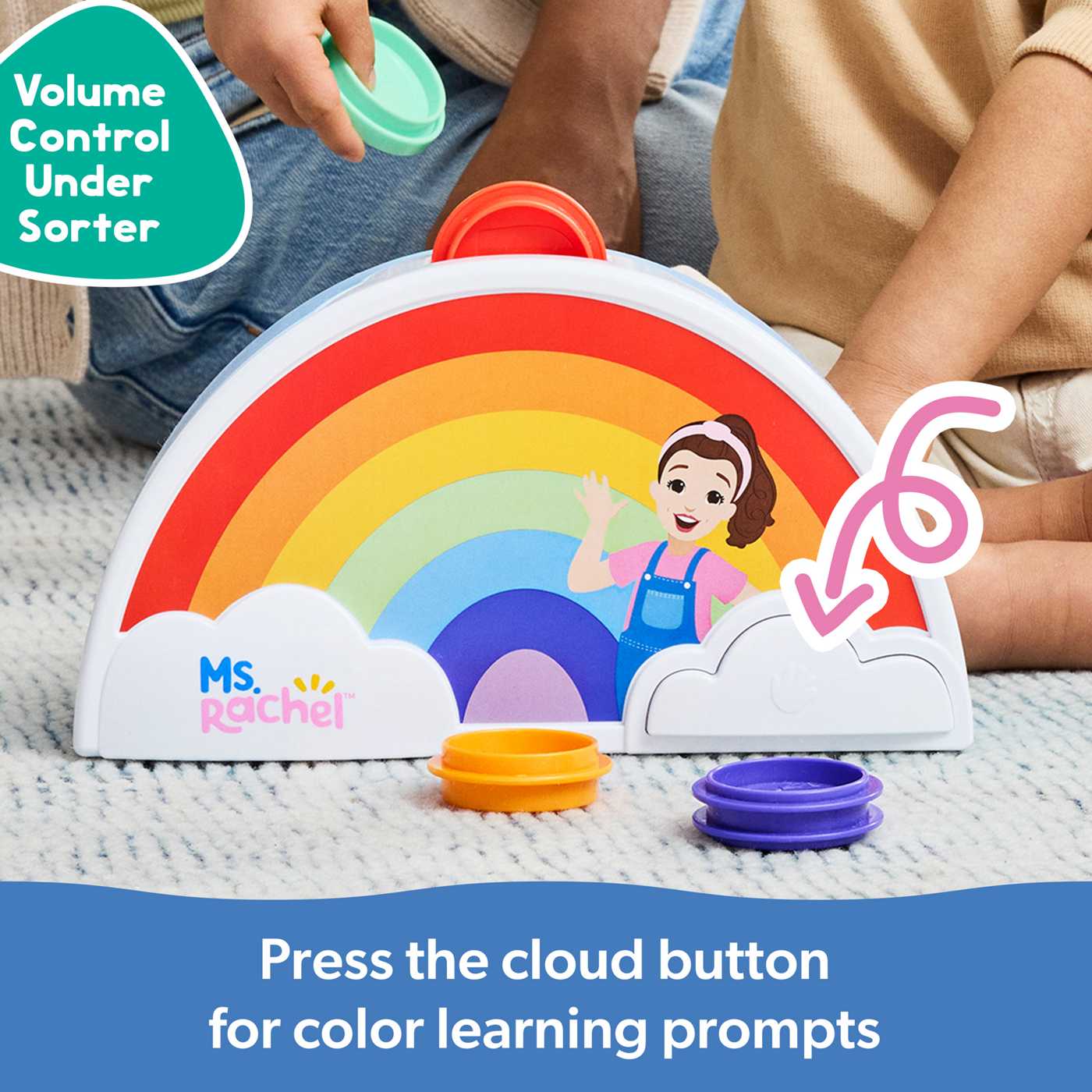 Ms. Rachel Rainbow Color Sorter - Shop Baby toys at H-E-B
