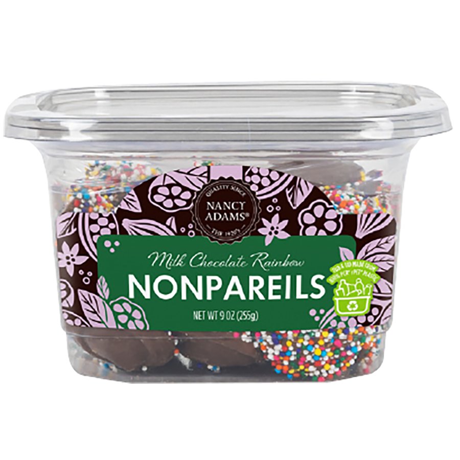 Nancy Adams Milk Chocolate Rainbow Nonpareils, 9 oz | Central Market ...