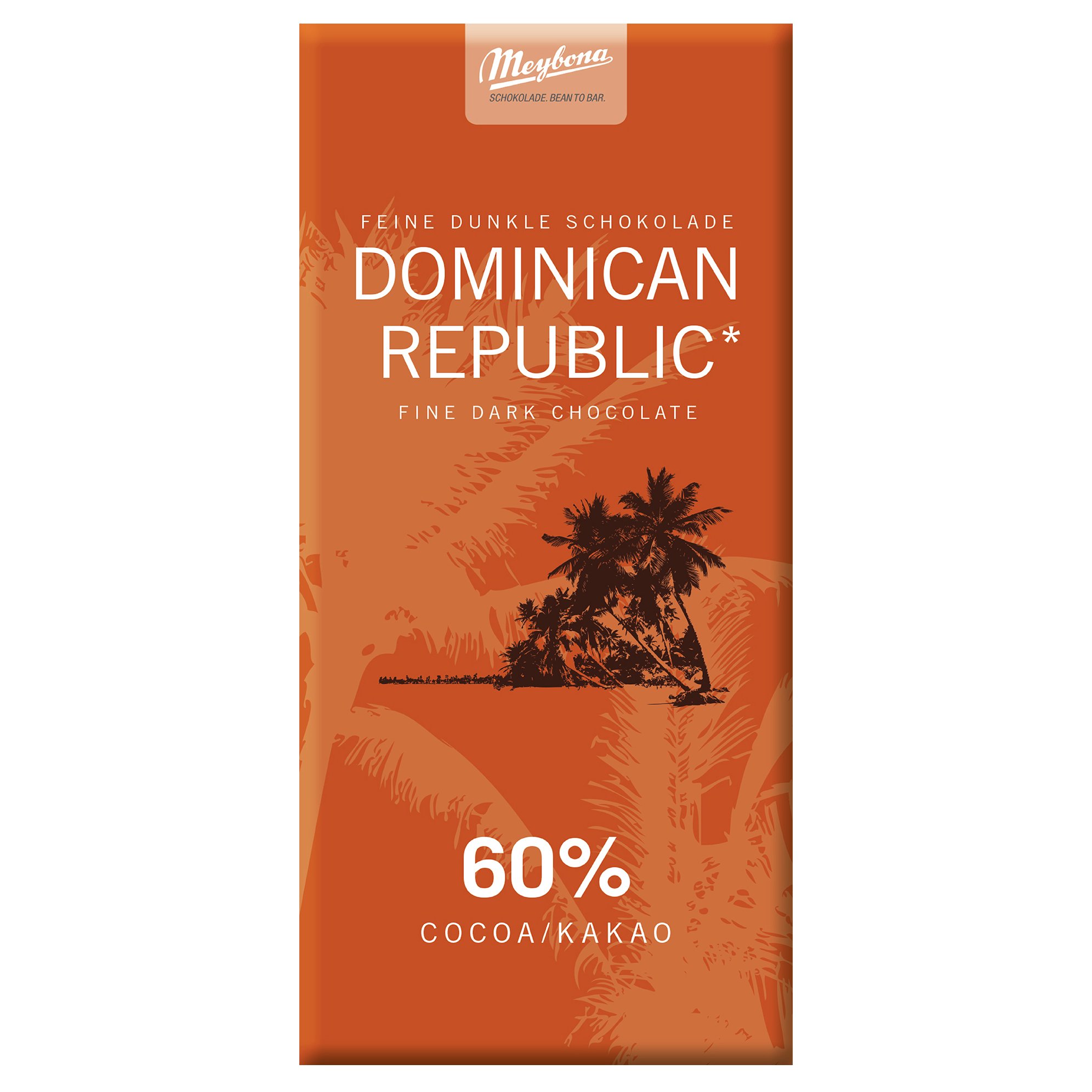 Meybona Dominican Republic 60% Dark Chocolate Bar, 3.5 oz | Central ...