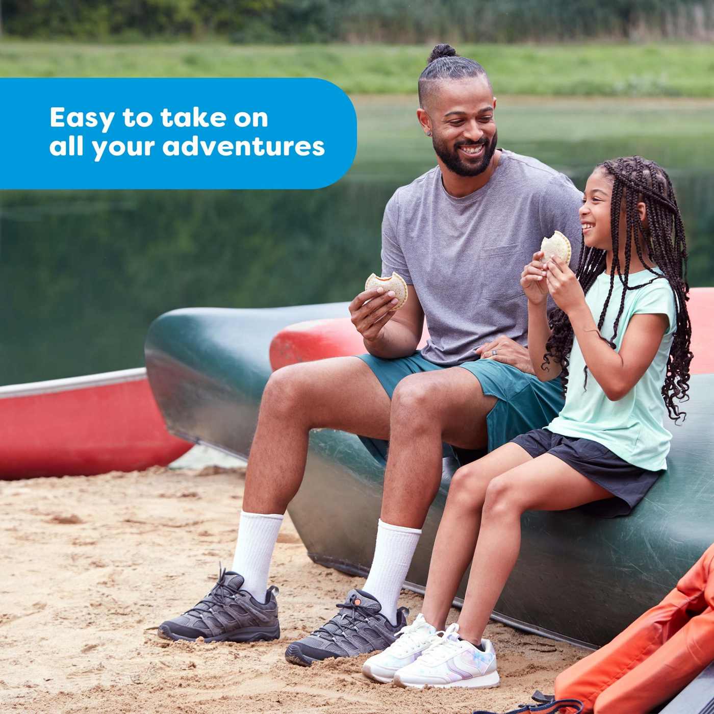 Smucker's Uncrustables Berry Burst Frozen Sandwiches - Peanut Butter ...