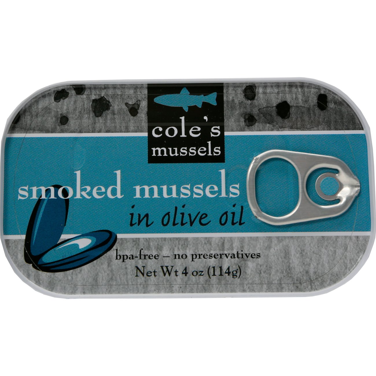 Cole's Smoked Mussels in Olive Oil - Shop Seafood at H-E-B