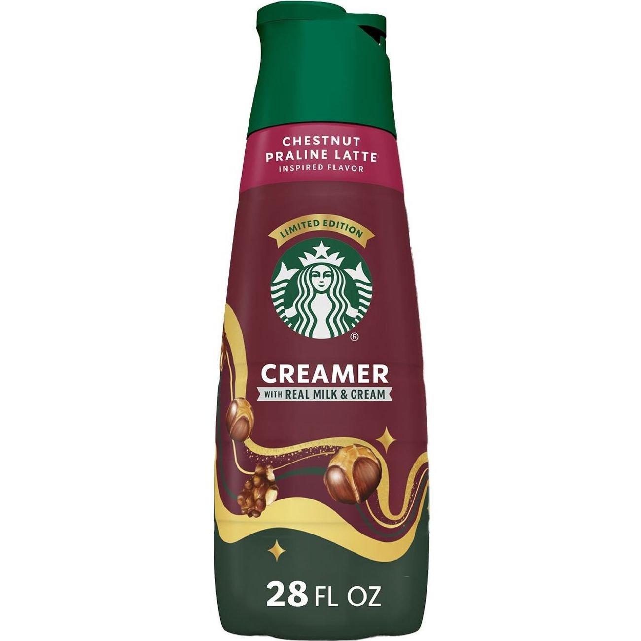 Starbucks Liquid Coffee Creamer - Chestnut Praline Latte - Shop Coffee ...