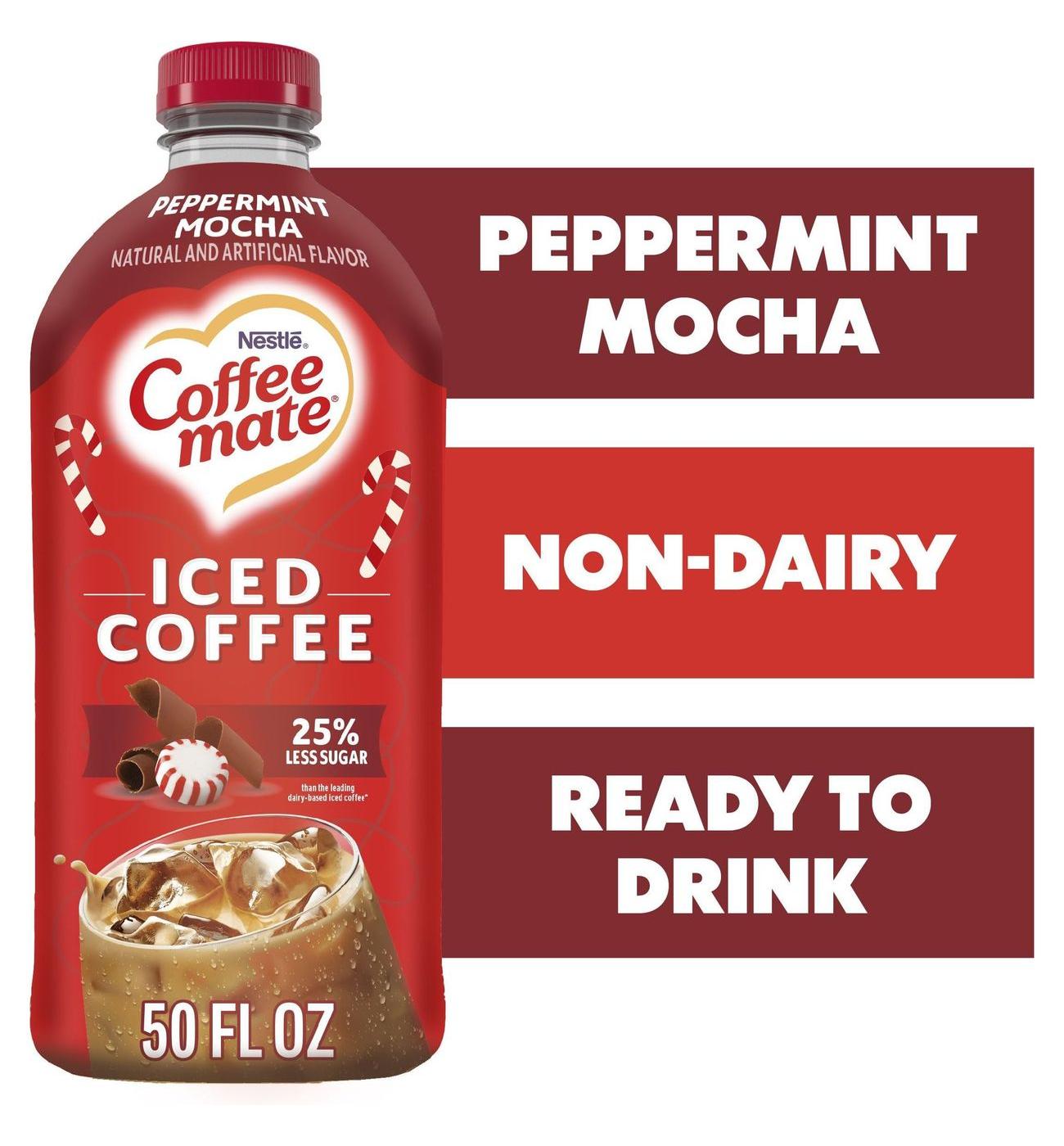 Nestle Coffee Mate Iced Coffee - Peppermint Mocha - Shop Coffee at H-E-B