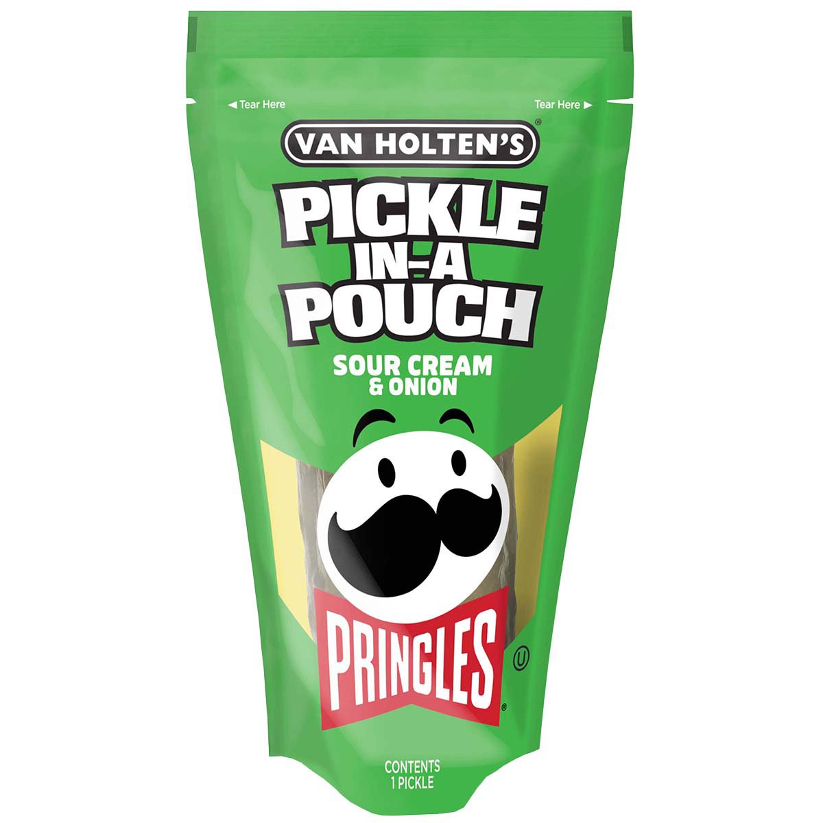 Van Holten's x Pringles Pickle-in-a-Pouch - Sour Cream & Onion - Shop ...