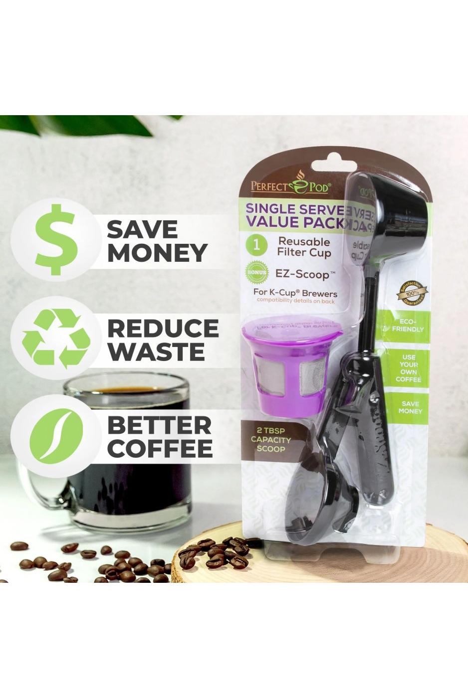 Perfect Pod Reusable Single Serve Filter Cup - Shop Coffee filters at H-E-B