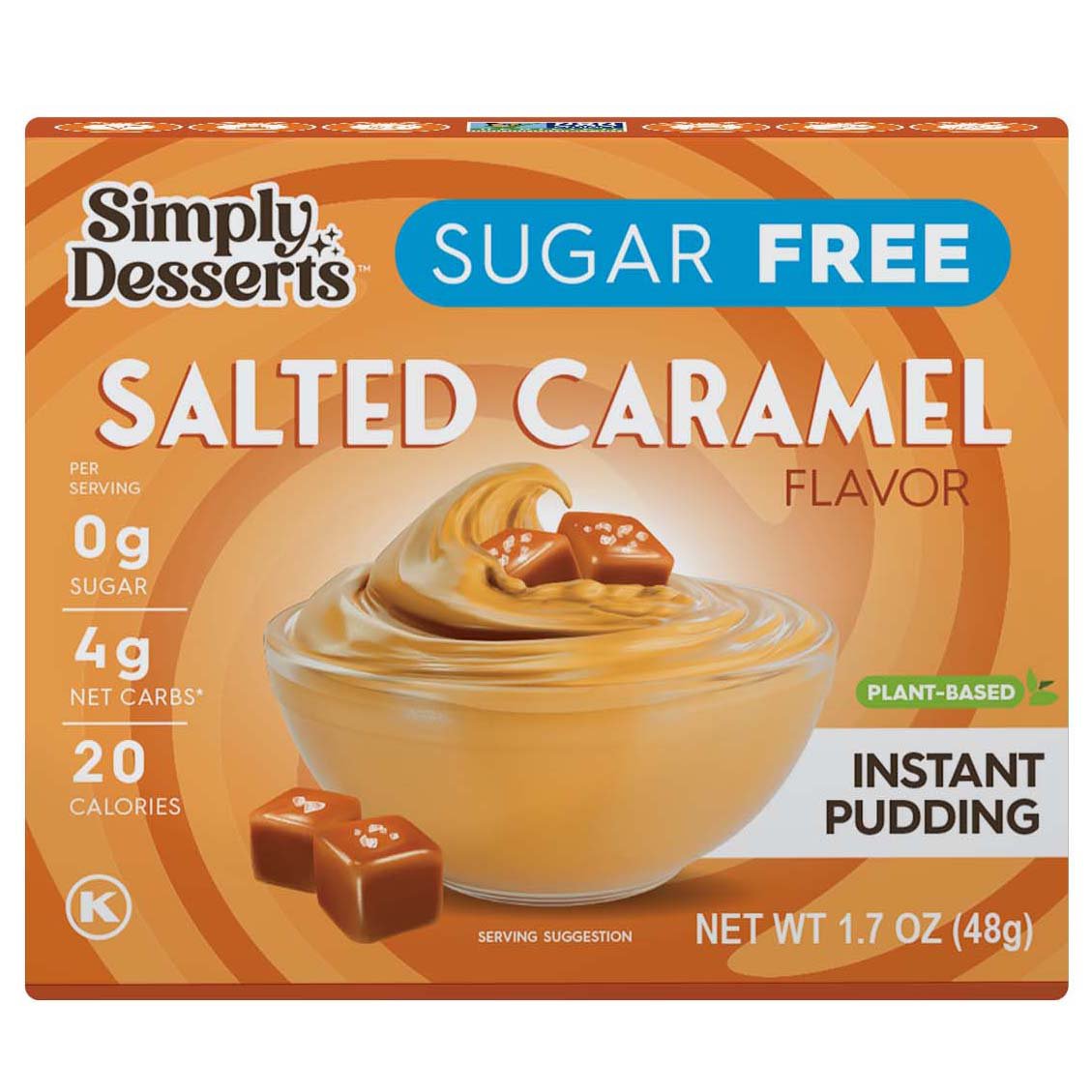 Simply Desserts Sugar Free Instant Pudding - Salted Caramel - Shop ...