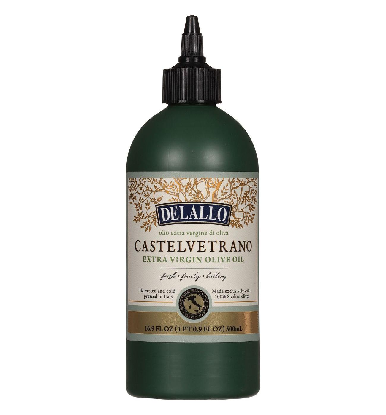 DeLallo Castelvetrano Extra Virgin Olive Oil - Shop Oils at H-E-B