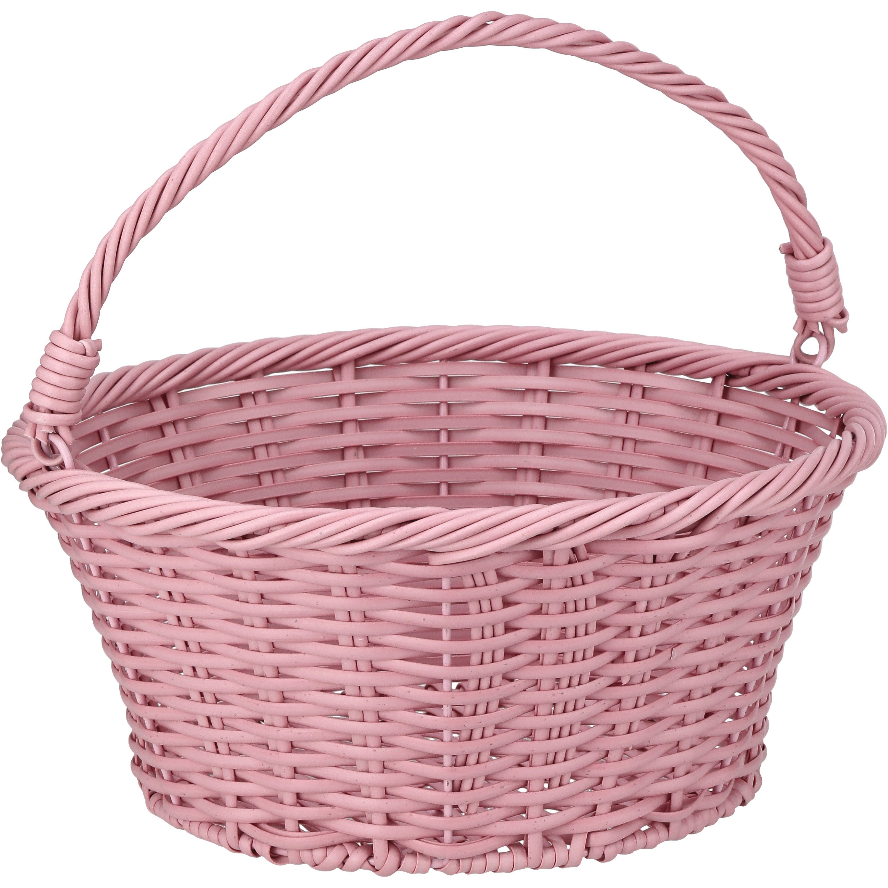 Destination Holiday Pink Woven Basket - Shop Seasonal decor at H-E-B