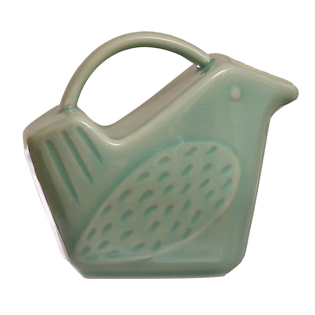 Creative Co-Op Bird Shaped Stoneware Pitcher - Blue - Shop Seasonal ...