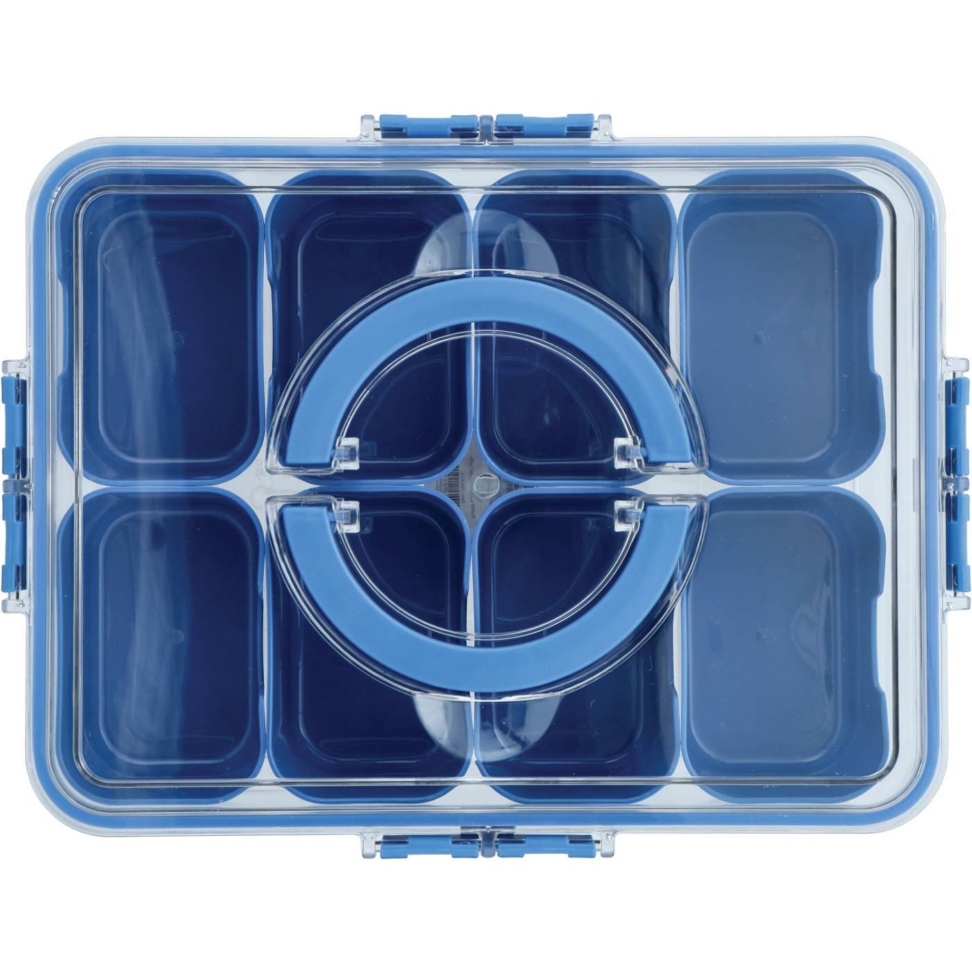 our goods 8 Section Snack Box - Blue - Shop Food storage at H-E-B
