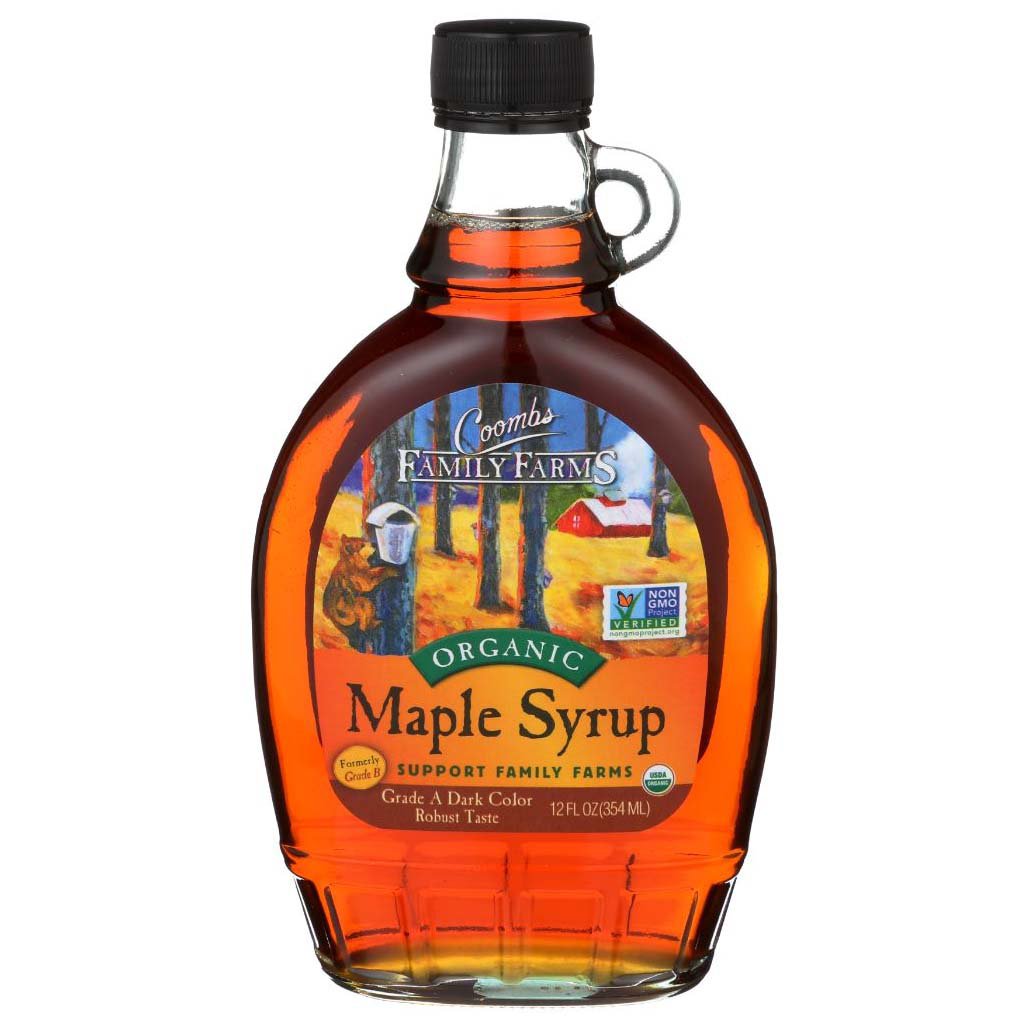 Coombs Family Farms Organic Grade A Dark Color Maple Syrup - Shop Syrup ...