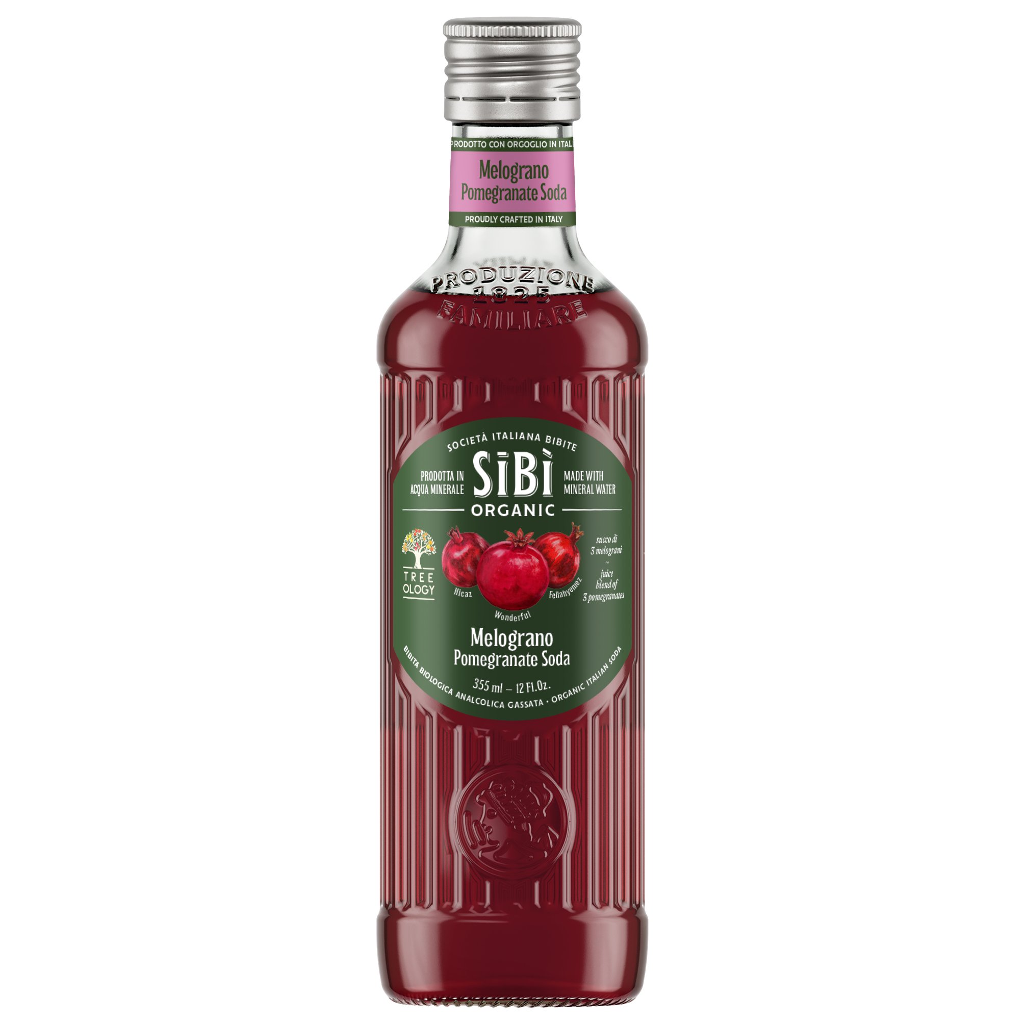 SiBi Organic Italian Soda - Pomegranate, 12 oz | Central Market ...