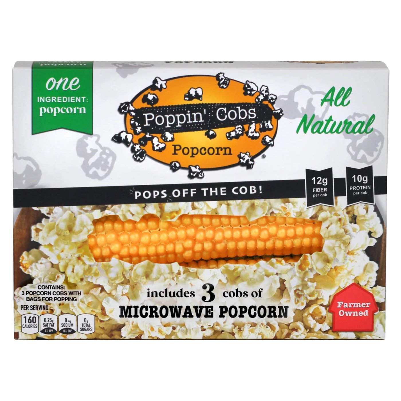 Poppin' Cobs Popcorn Pack, 3 ct | Central Market - Really Into Food