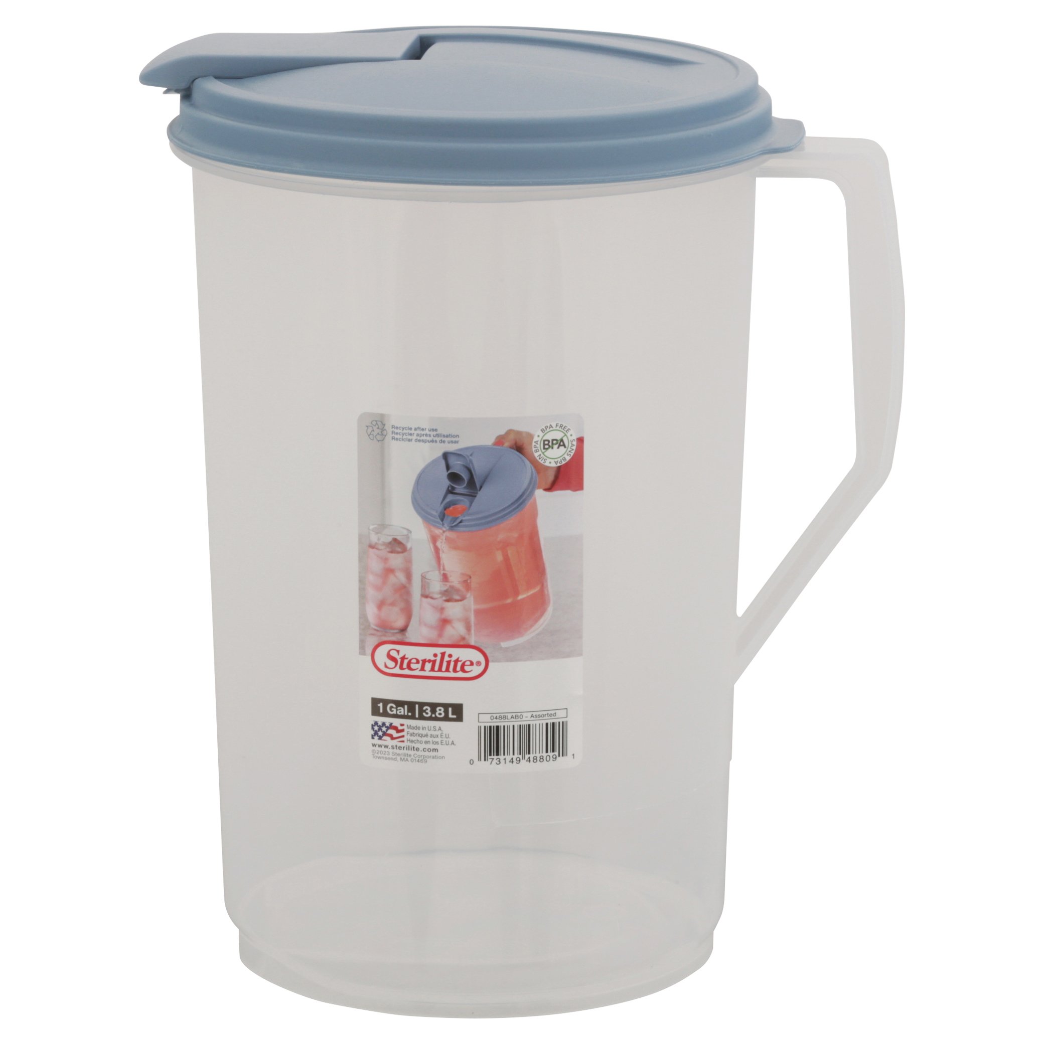 Sterilite Round Pitcher - Shop Pitchers & dispensers at H-E-B