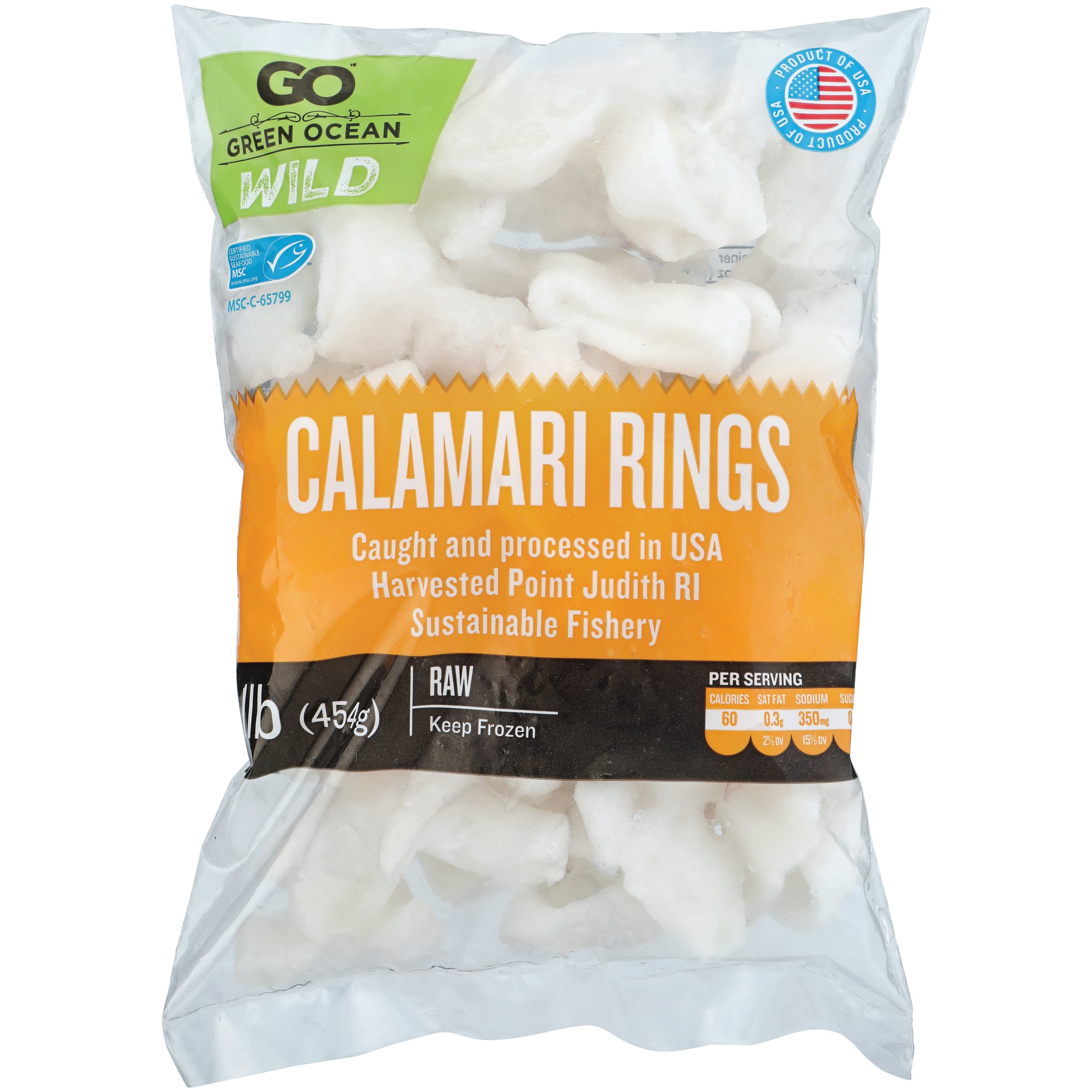 Green Ocean Frozen Raw Calamari Rings - Shop Entrees & sides at H-E-B