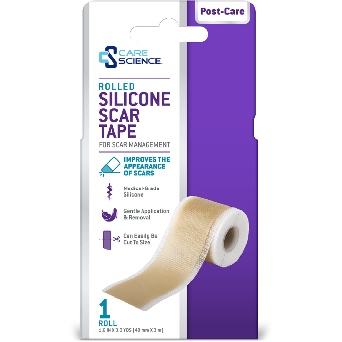 Care Science Rolled Silicone Scar Tape Bandage - Shop Bandages & gauze ...