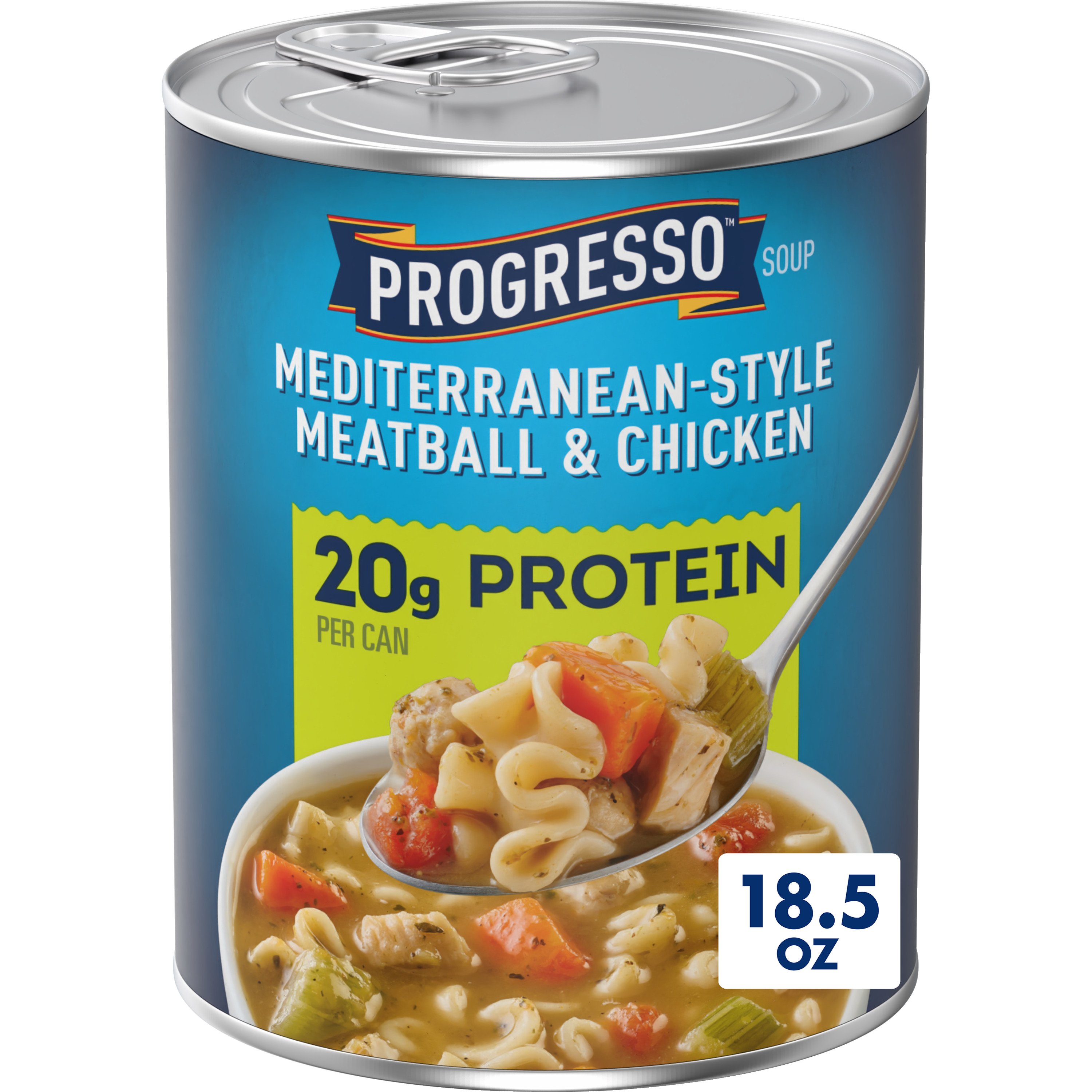 Progresso Protein Mediterranean-Style Meatball & Chicken Soup - Shop ...