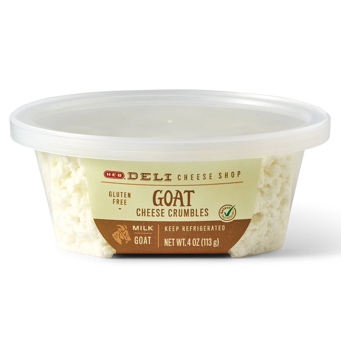 H-E-B Deli Goat Cheese Crumbles - Shop Cheese at H-E-B