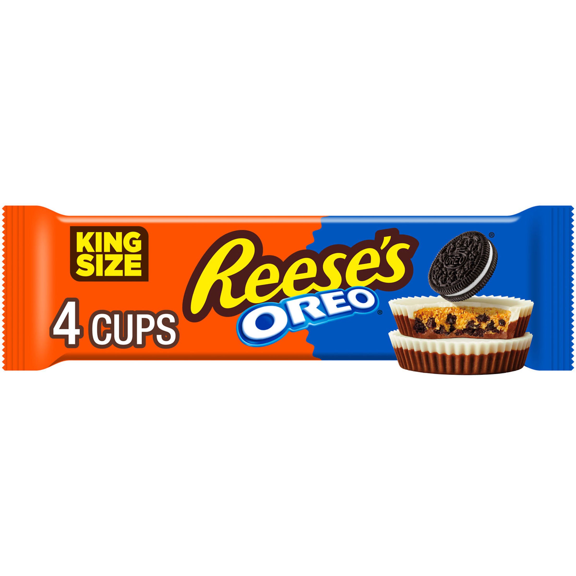 Reese's OREO Milk Chocolate & White Creme Peanut Butter Cups Candy ...
