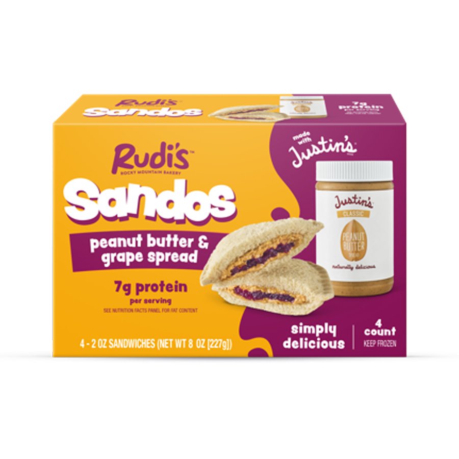 Rudi's Peanut Butter & Grape Sandos - Shop Sandwiches at H-E-B