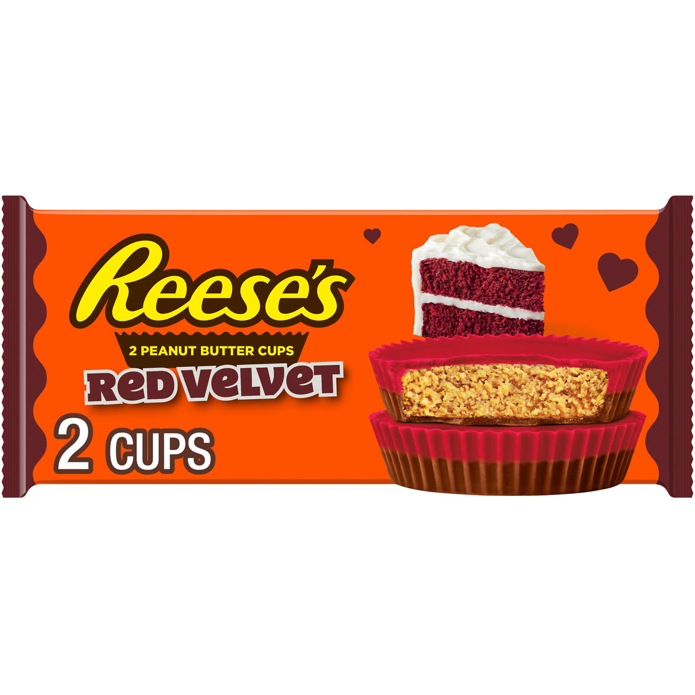 Reese's Red Velvet Peanut Butter Cups Valentine's Candy - Shop Candy at ...
