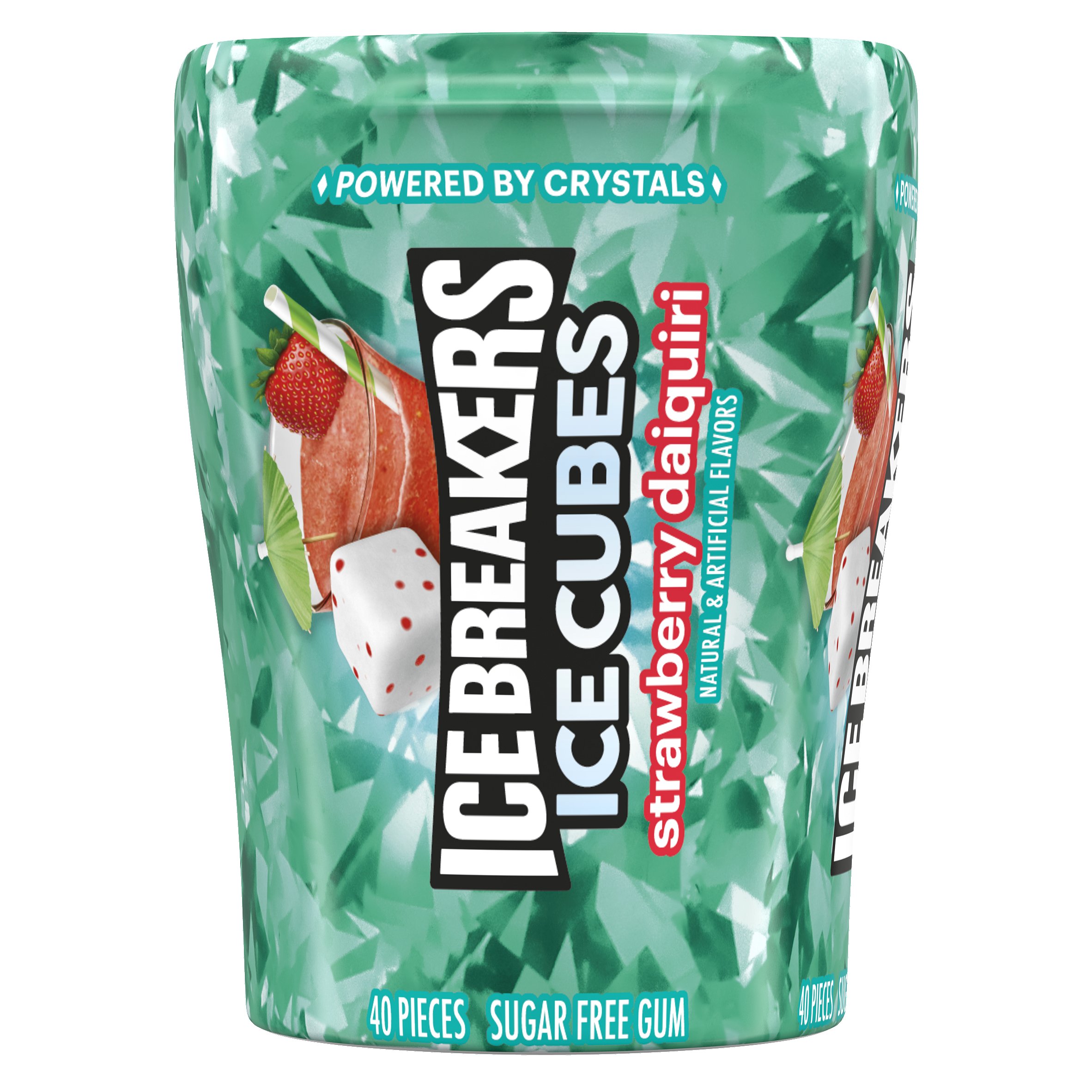 Ice Breakers Ice Cubes Strawberry Daiquiri Sugar Free Chewing Gum ...