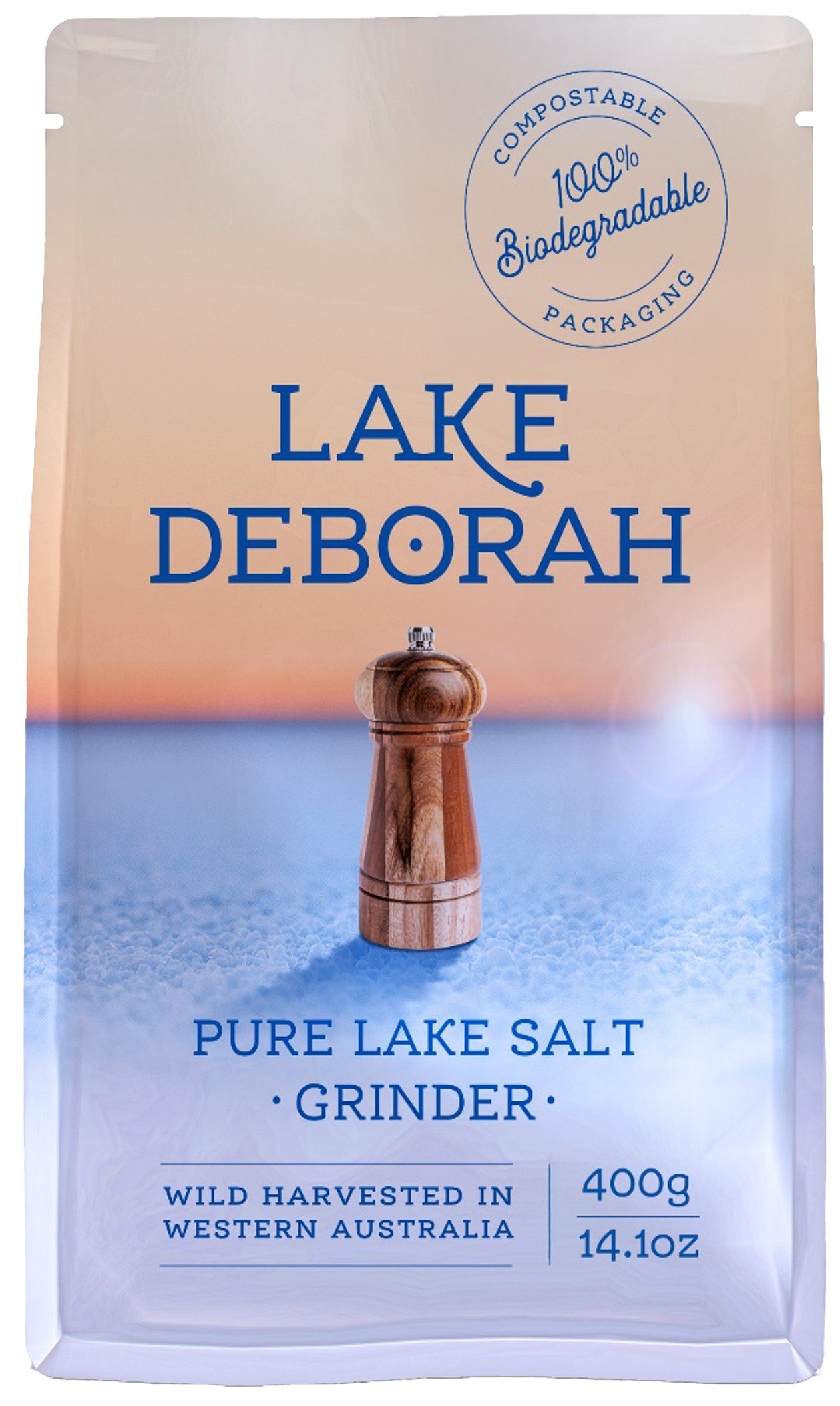 Lake Deborah Pure Grinder Salt, 14.1 oz | Central Market - Really Into Food
