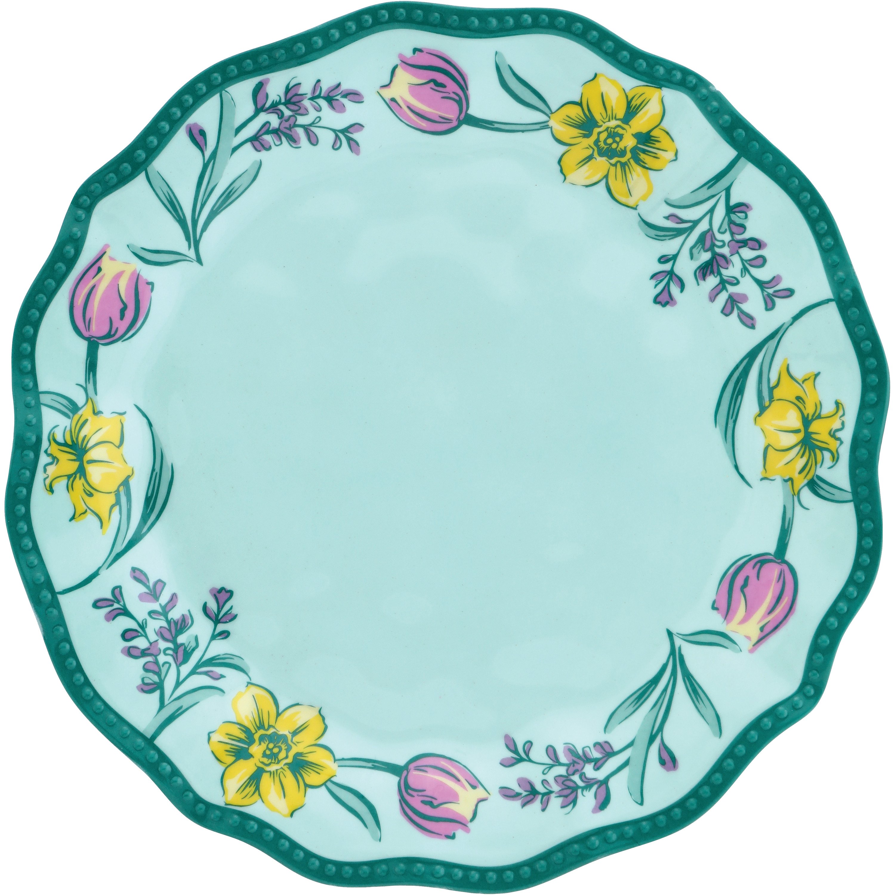 Destination Holiday Spring Floral Melamine Plate - Shop Seasonal decor ...