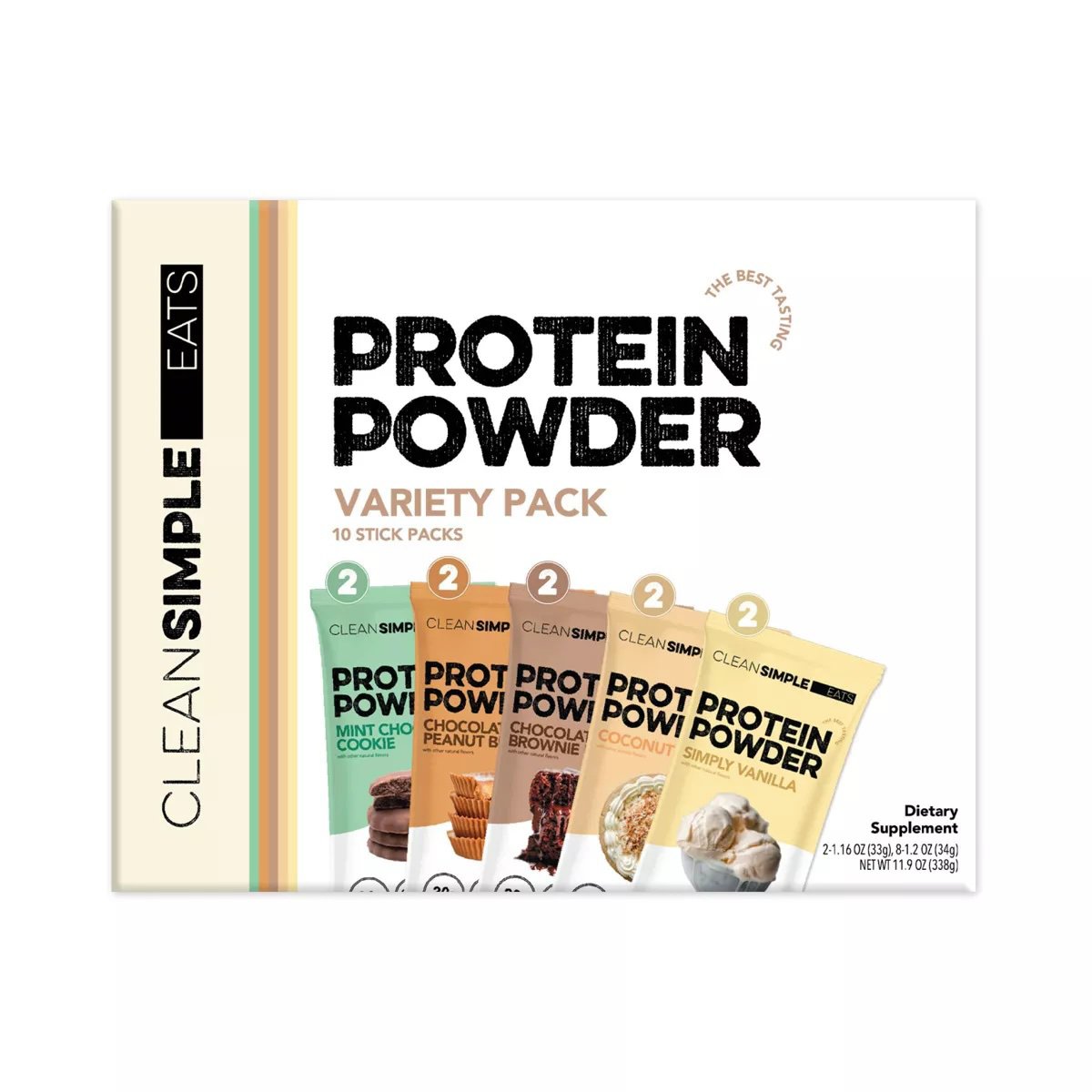 Clean Simple Eats Protein Powder Variety Pack - Shop Diet & fitness at ...