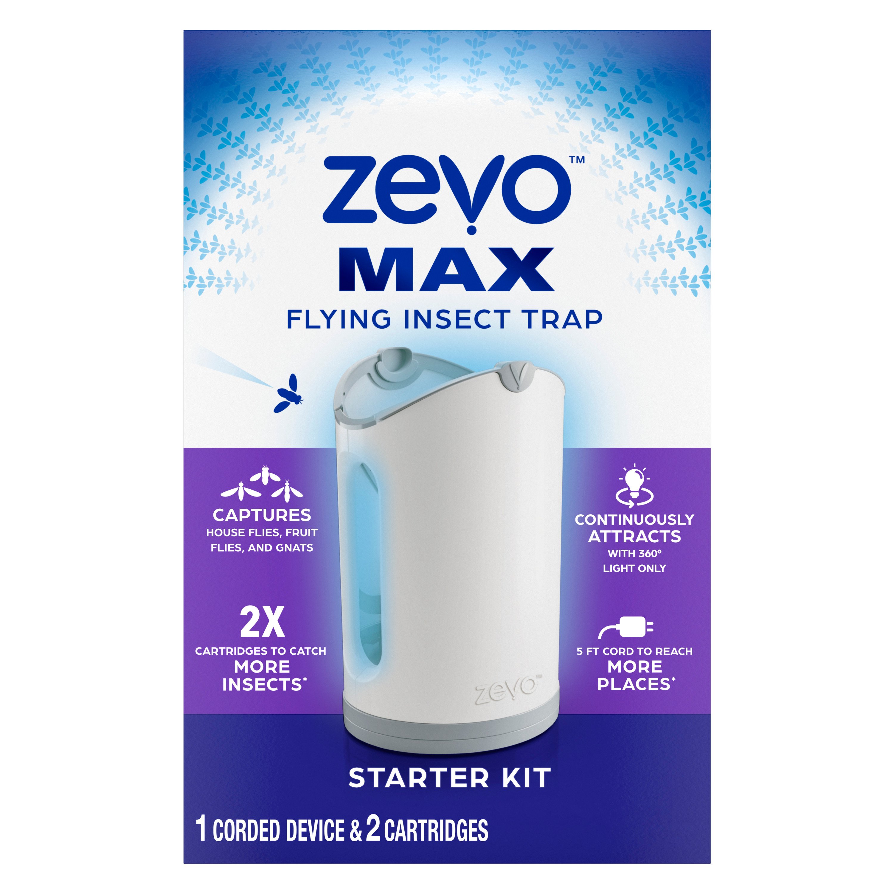 Zevo Max Flying Insect Trap Starter Kit - Shop Insect killers at H-E-B