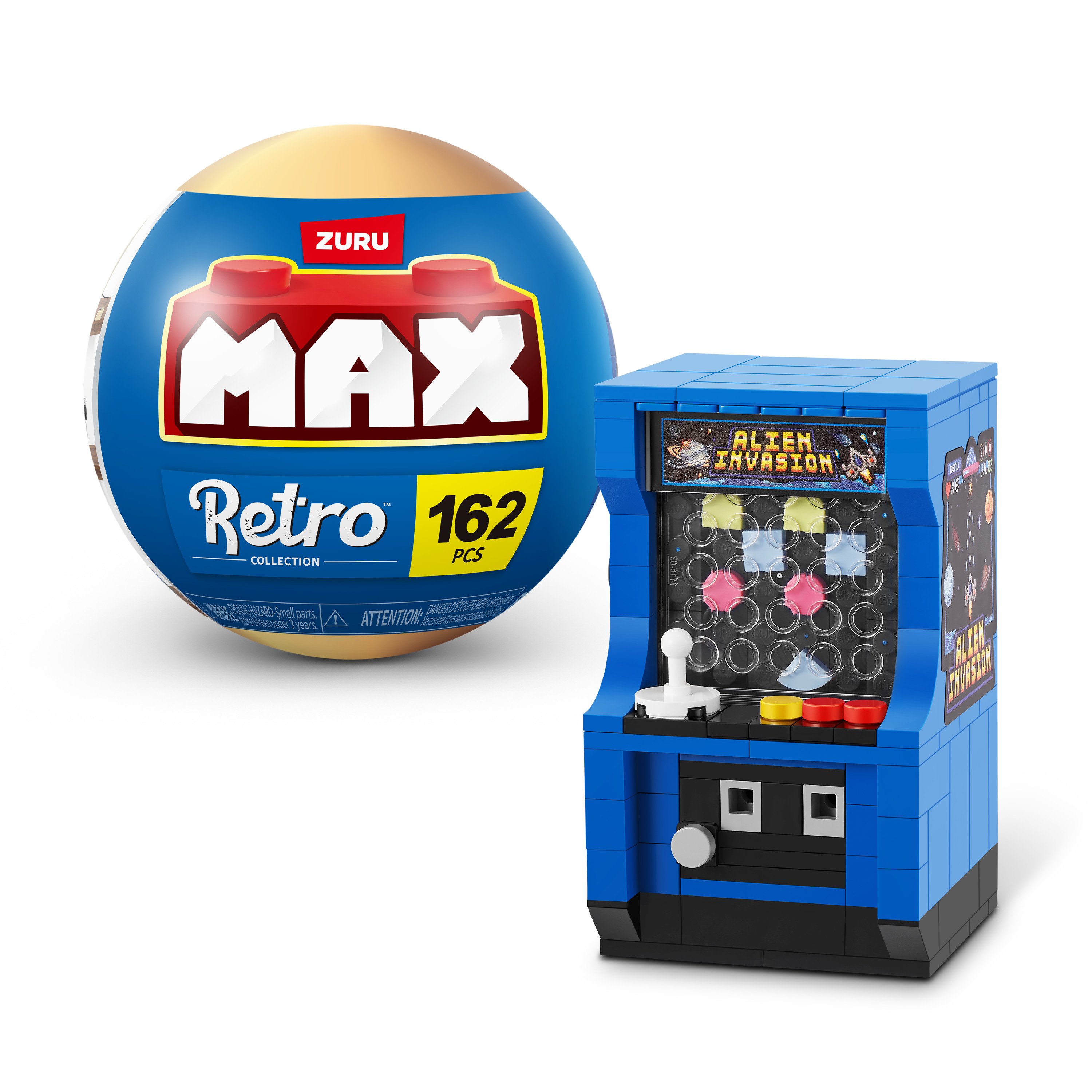 Zuru MAX Retro Collection Building Set Capsule - Arcade Machine - Shop ...