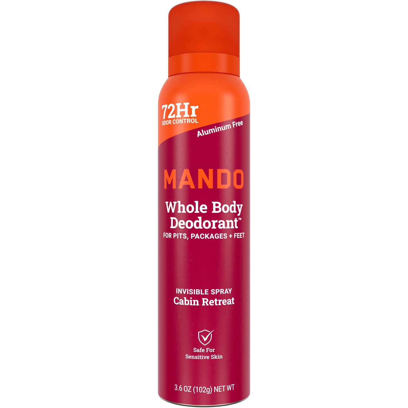 Mando Whole Body Deodorant Invisible Spray - Cabin Retreat - Shop ...
