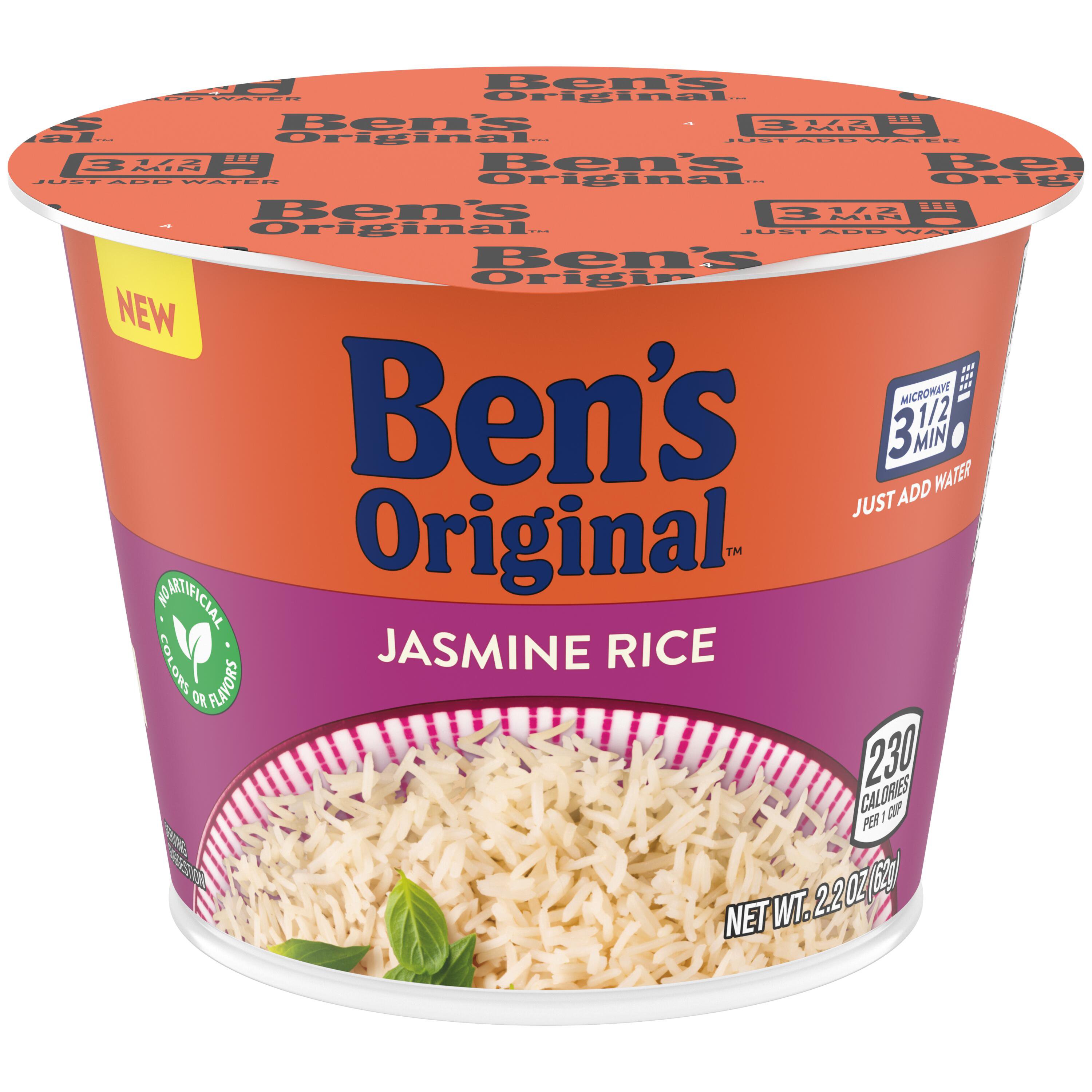 Ben S Original Jasmine Rice Cup Shop Rice Grains At H E B