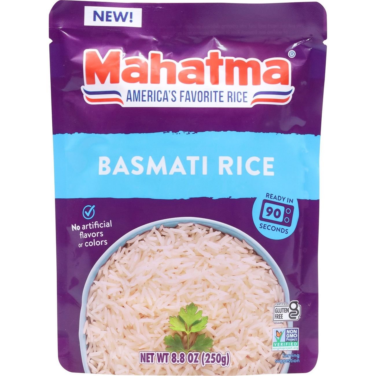 Mahatma Ready To Serve Basmati Rice Pouch - Shop Rice & grains at H-E-B