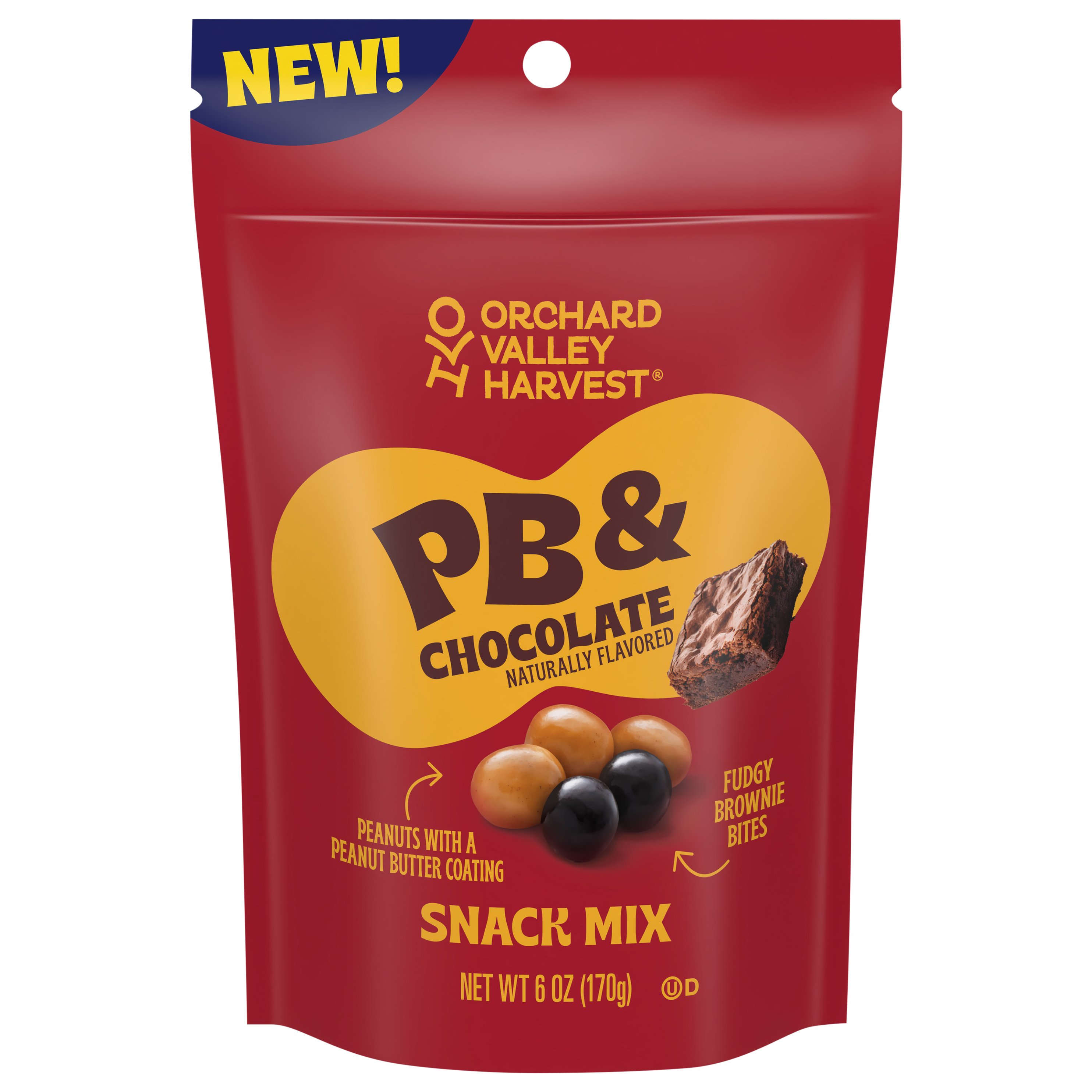 Orchard Valley Harvest PB& Chocolate Peanuts Snack Mix - Shop Trail mix ...