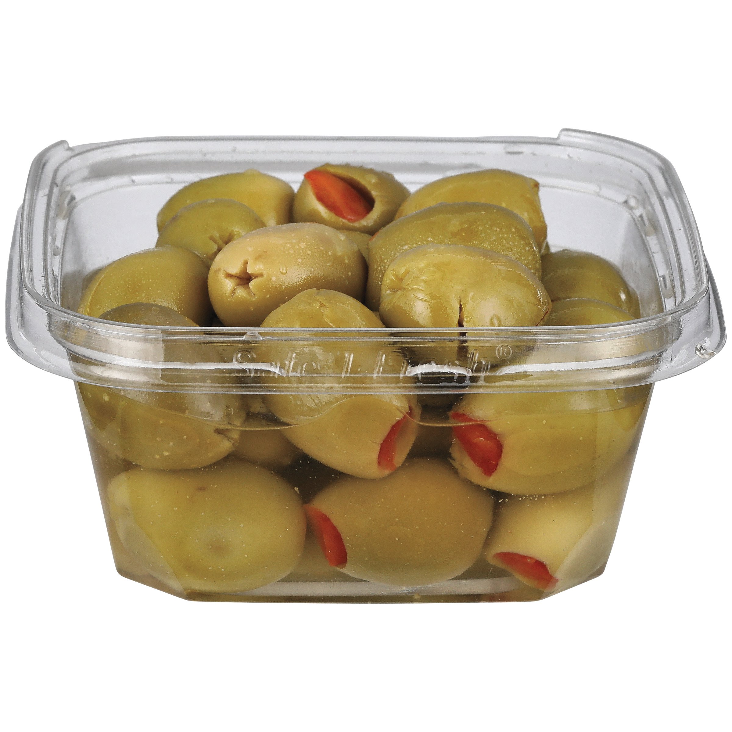 Divina Red Pepper Stuffed Green Olives - Shop Olives at H-E-B