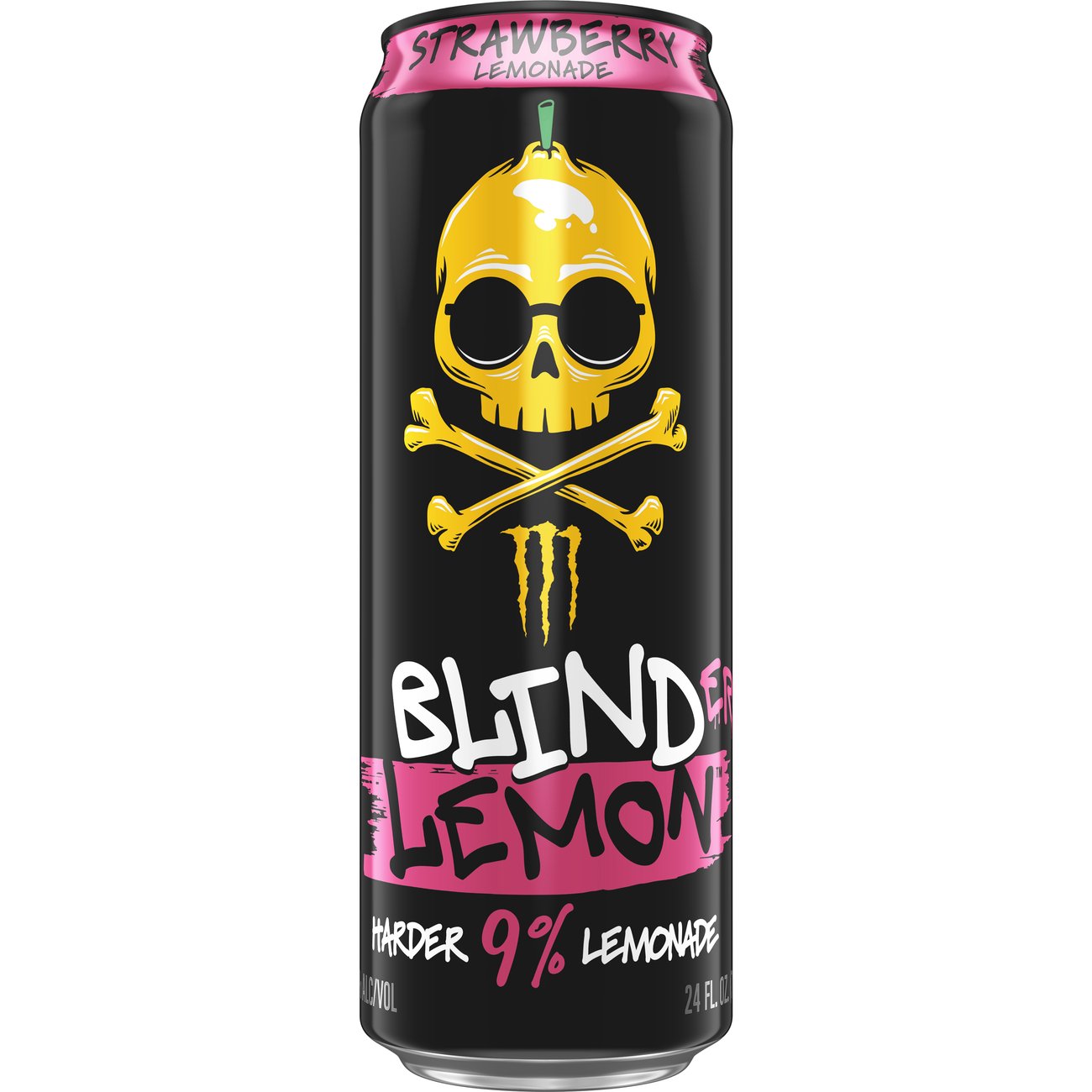Monster Brewing Co Blinder Lemon Strawberry Hard Lemonade - Shop Beer ...