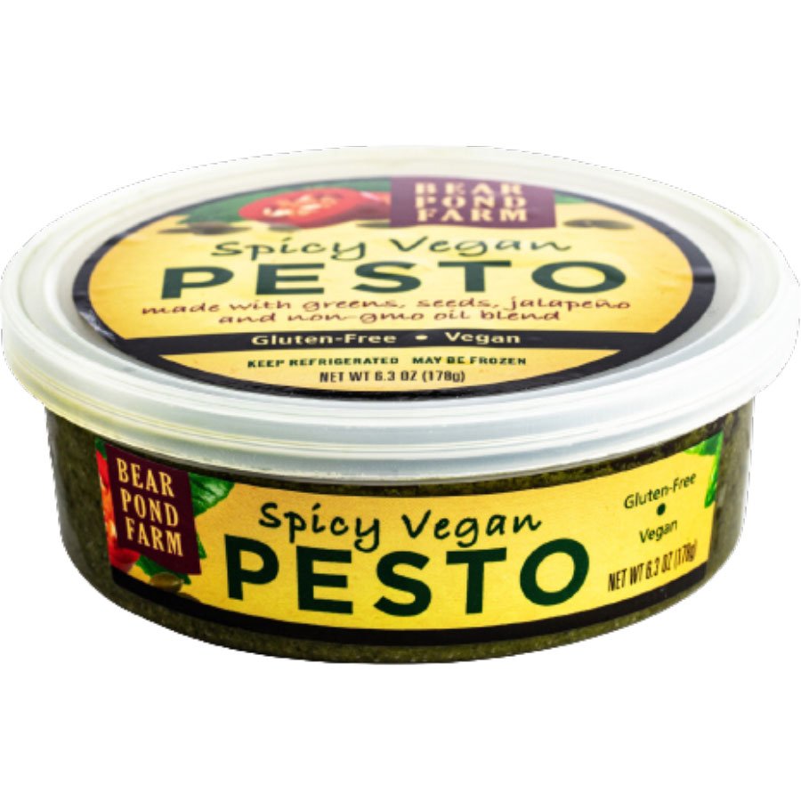 Bear Pond Farm Spicy Vegan Pesto, 6.3 oz | Central Market - Really Into ...