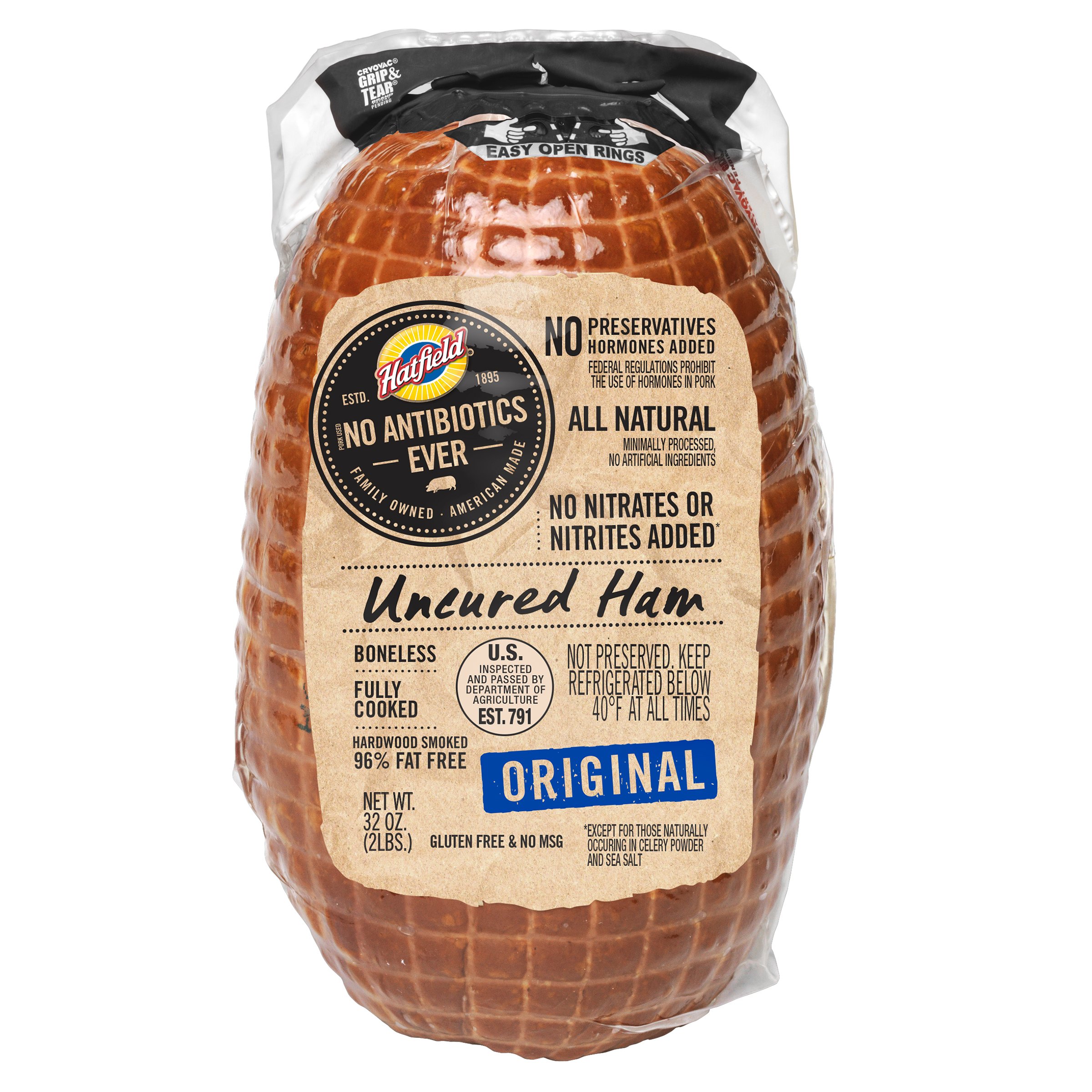 Hatfield Uncured Boneless Ham - Shop Pork at H-E-B