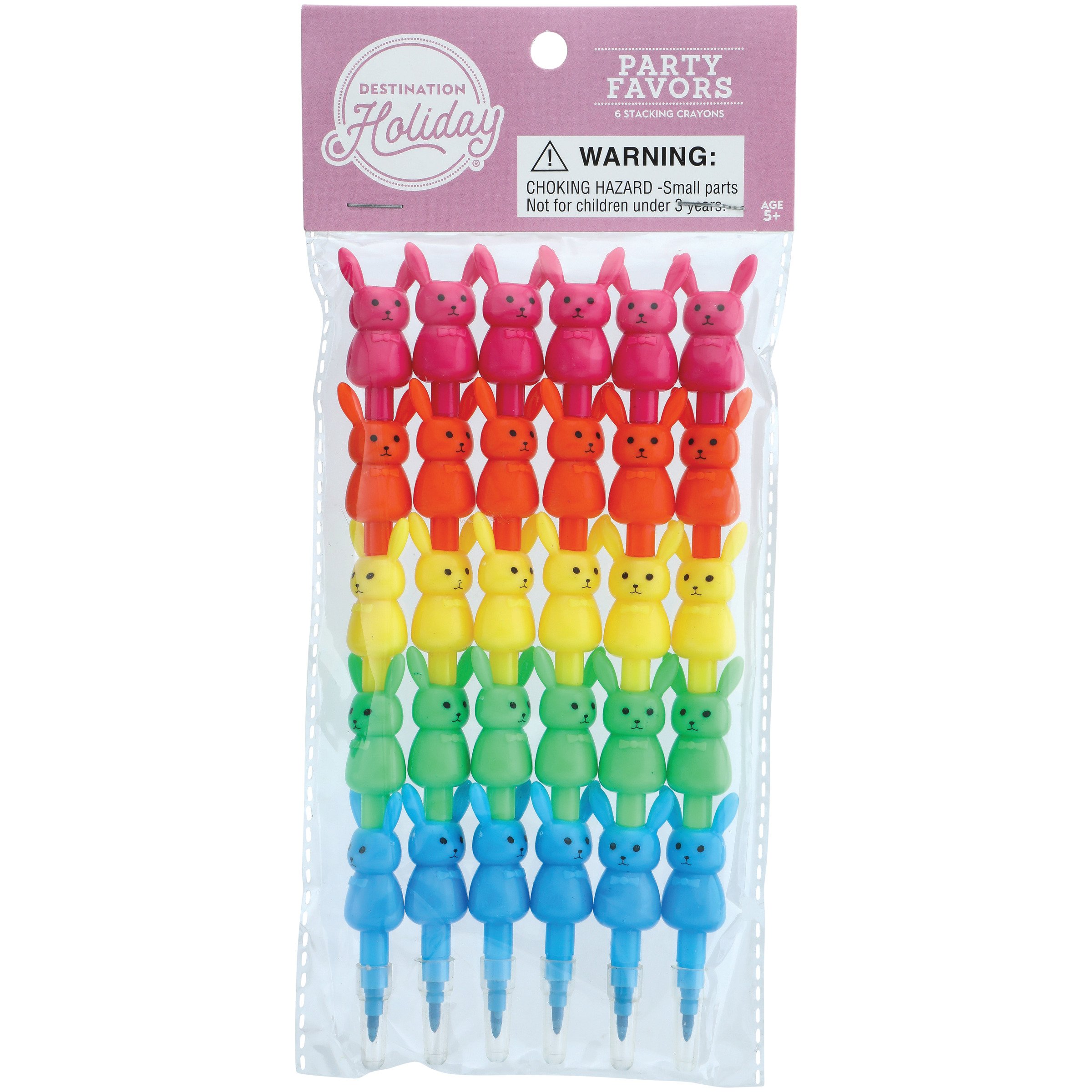 Destination Holiday Bunny Stacking Crayons - Shop Seasonal decor at H-E-B