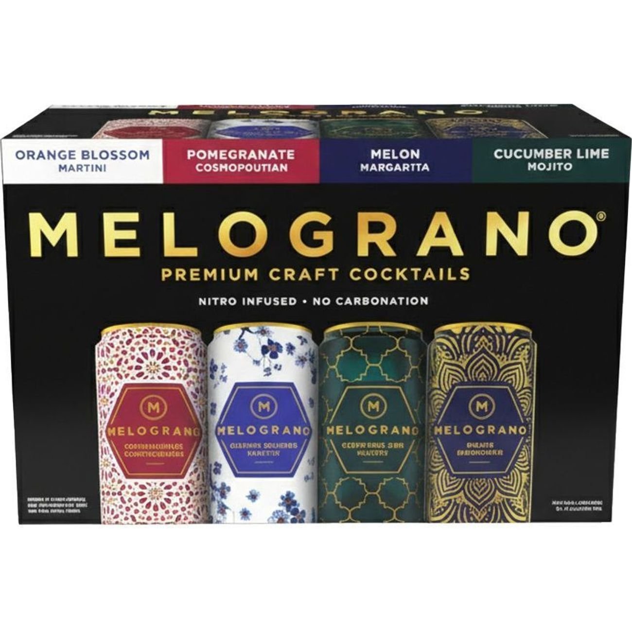 Melograno Craft Cocktail Variety 8 pk Cans - Shop Malt beverages ...