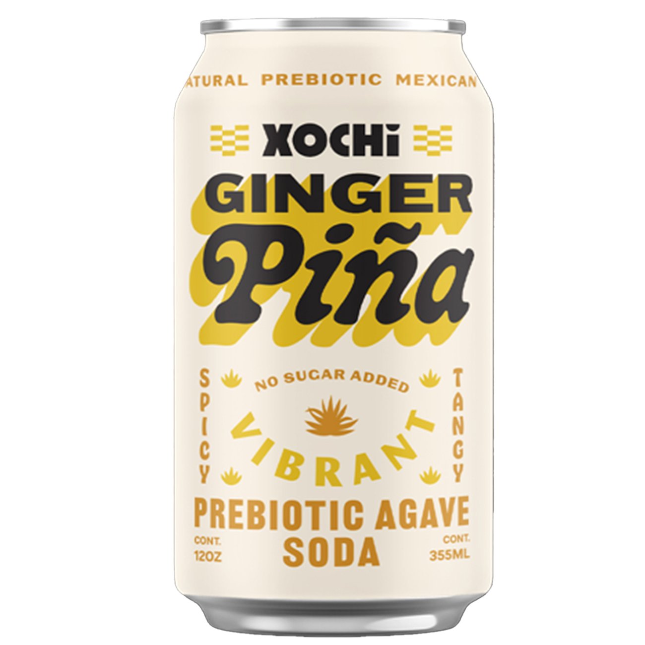 XOCHi Prebiotic Agave Soda - Ginger Piña - Shop Soda at H-E-B