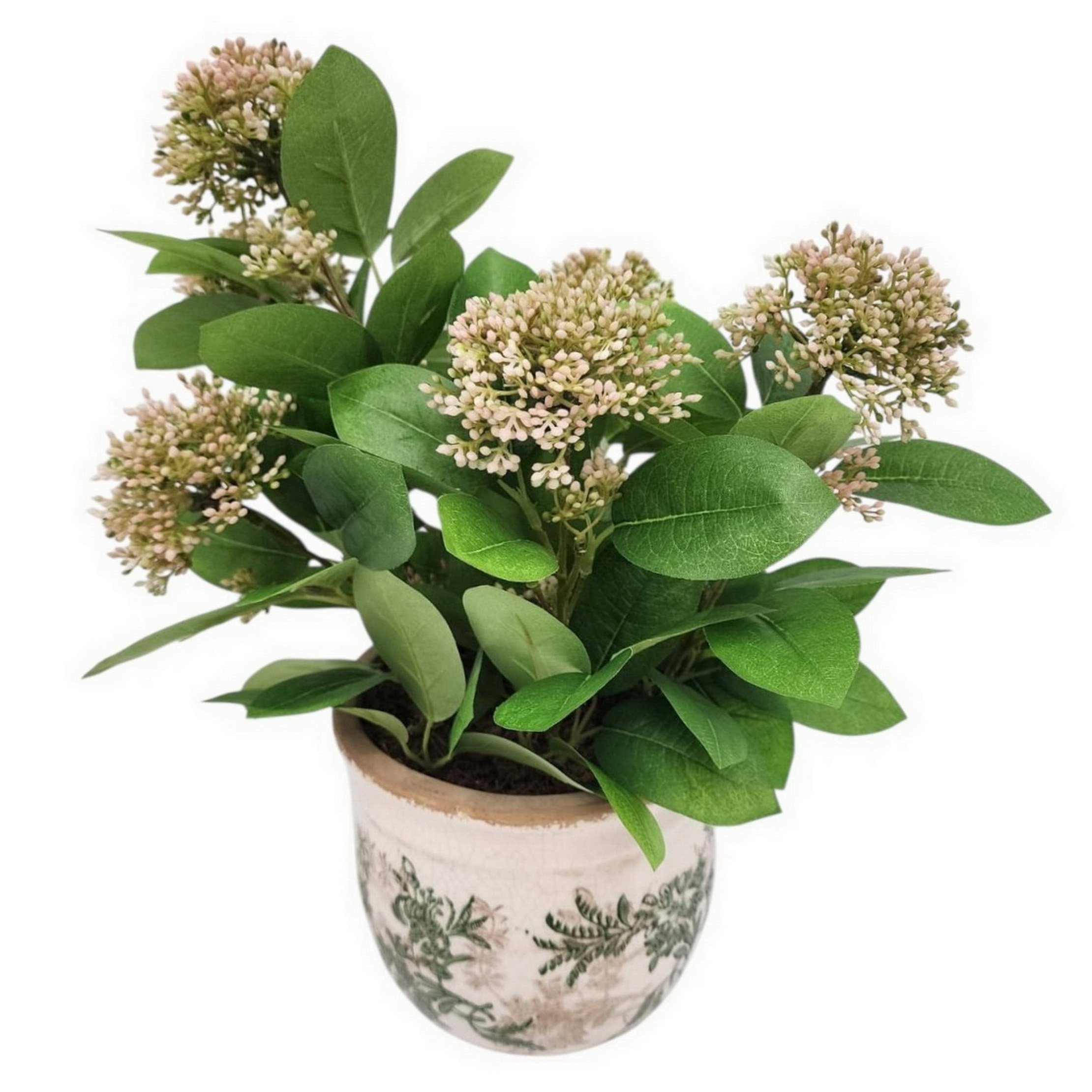Haven + Key Allium Faux Botanical Plant in Ceramic Pot - Shop Seasonal ...