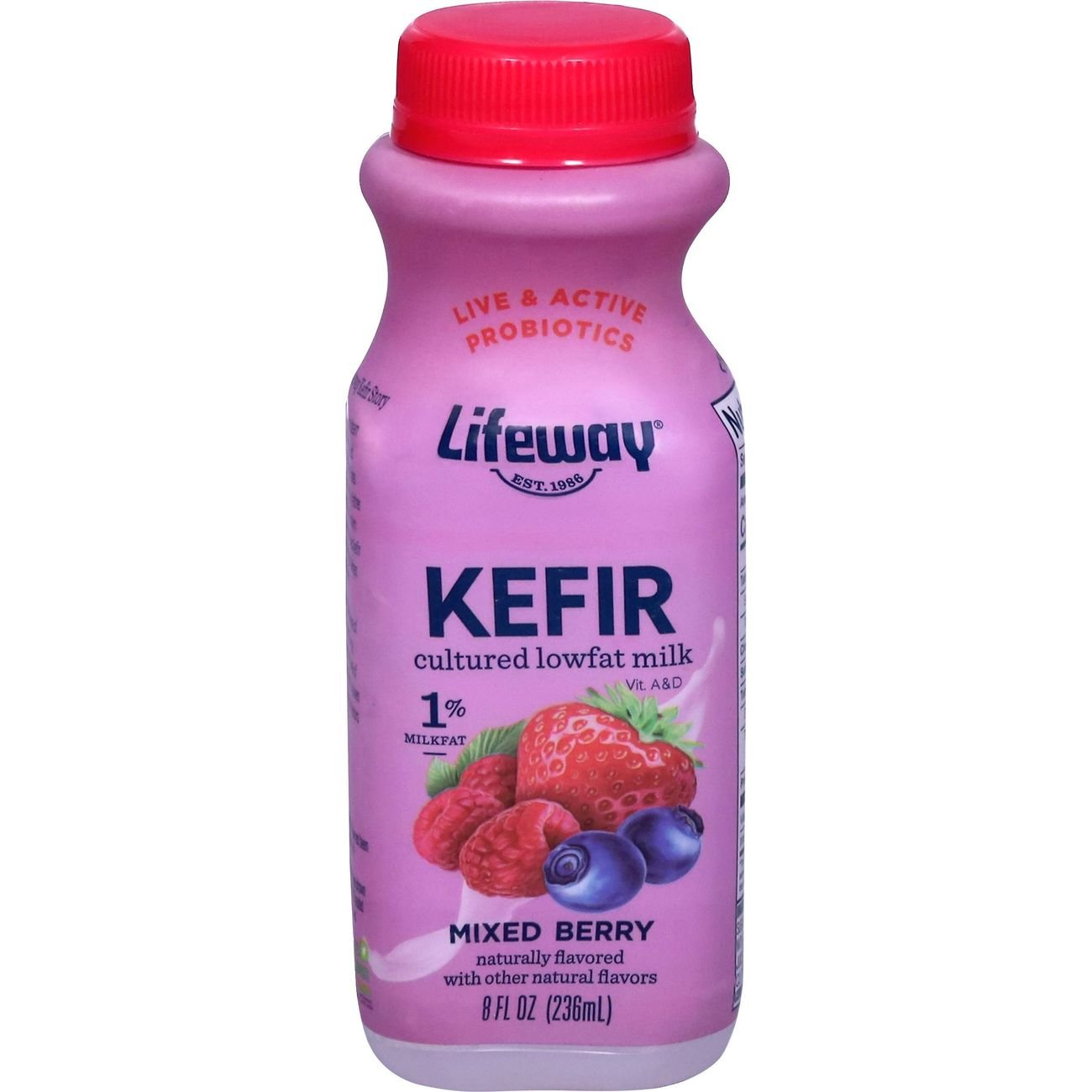 Lifeway Low Fat Kefir - Mixed Berry - Shop Yogurt at H-E-B