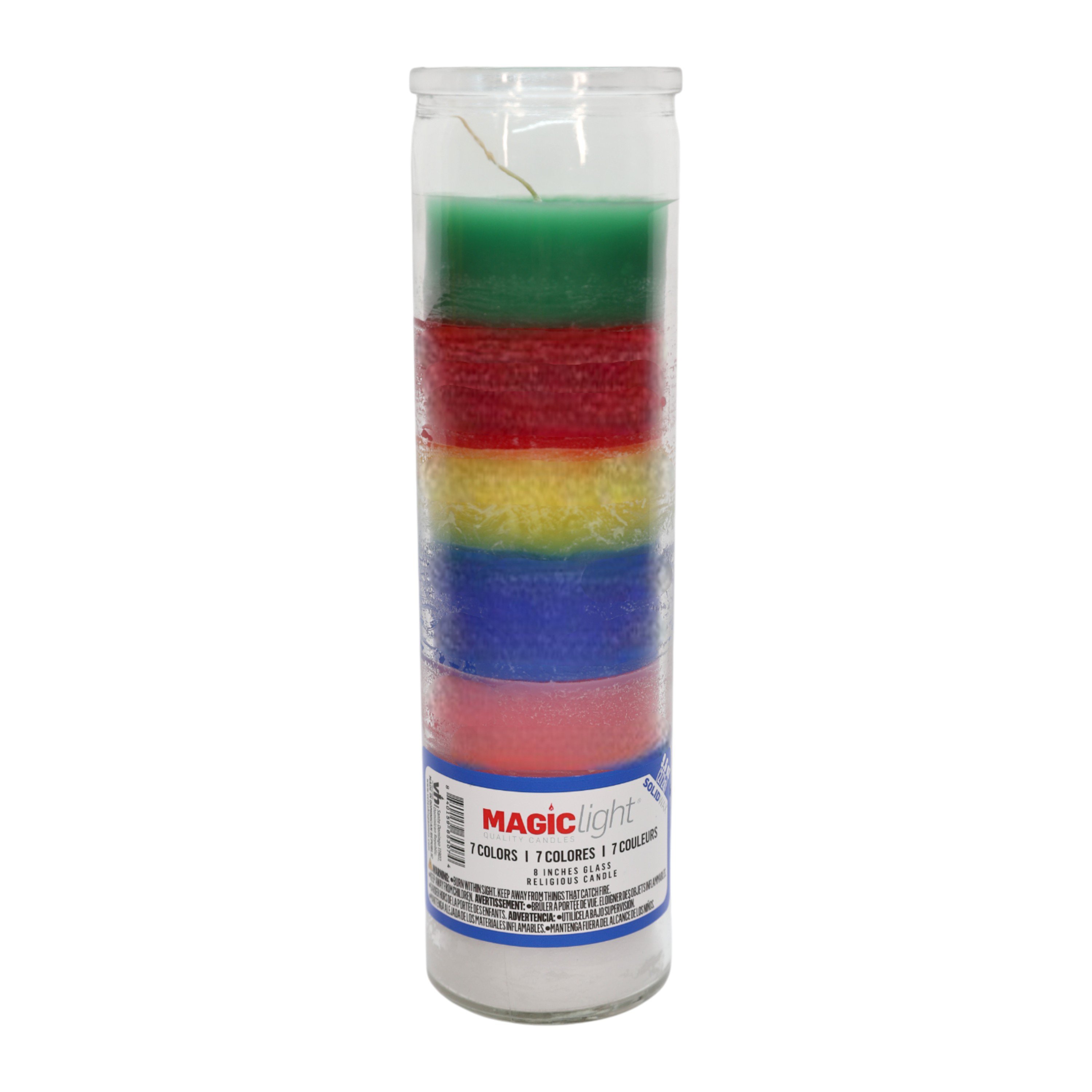 MagicLight 7 Colors Glass Religious Candle - Shop Candles at H-E-B