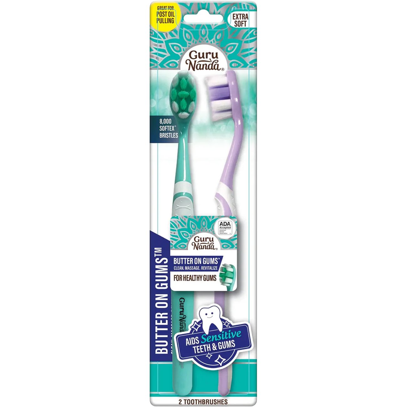 Guru Nanda Butter On Gums Toothbrush - Shop Toothbrushes at H-E-B